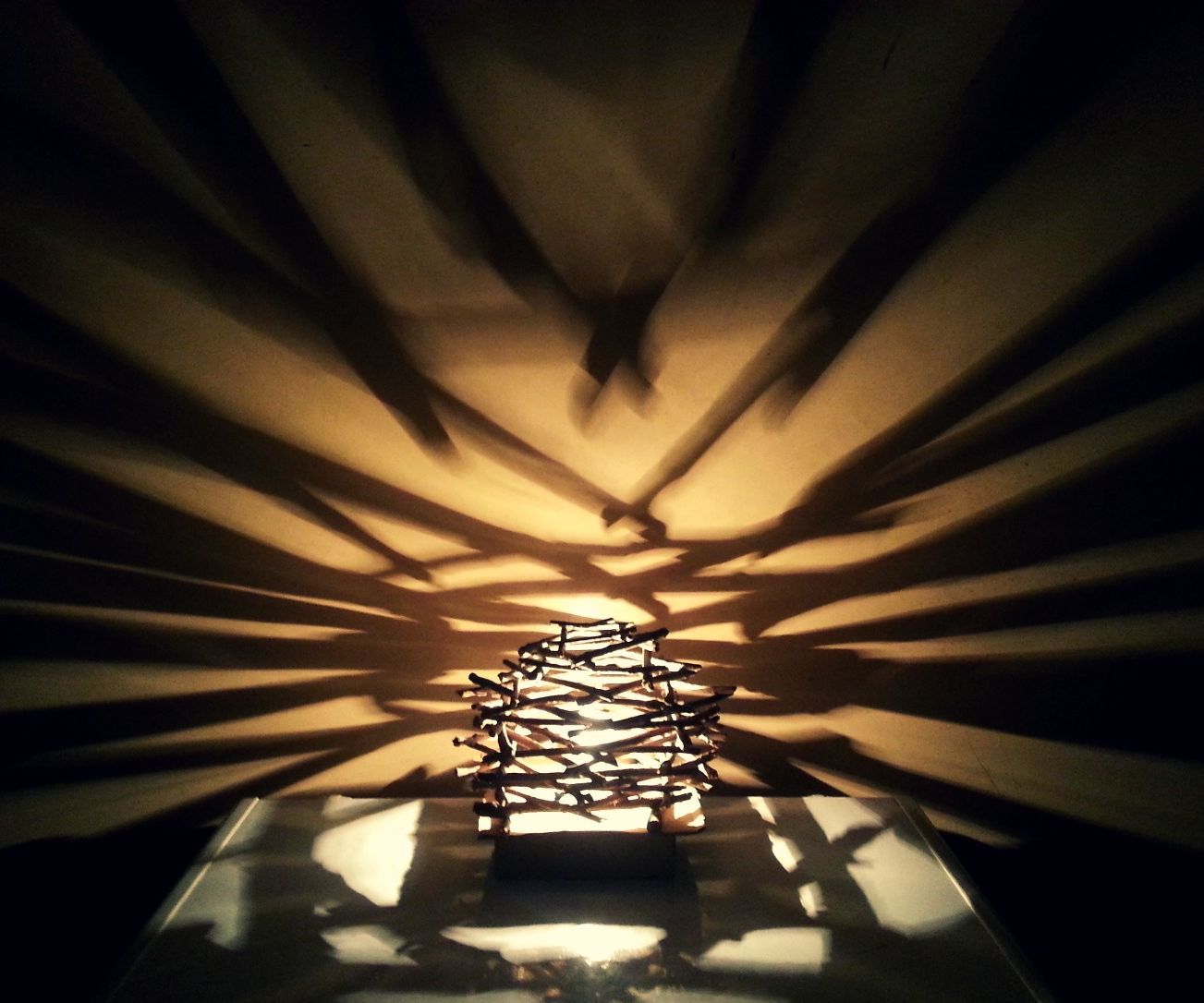 DIY Rustic Twig Lampshade : 6 Steps (with Pictures) - Instructables