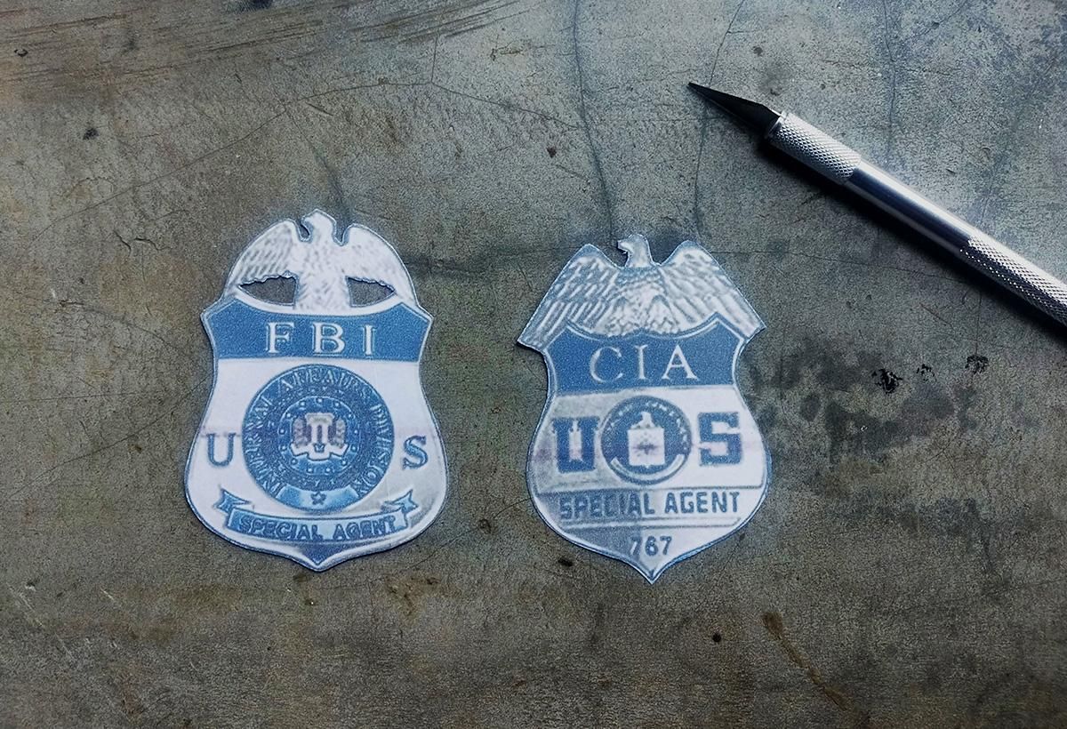 FBI - CIA Badges : 15 Steps (with Pictures) - Instructables