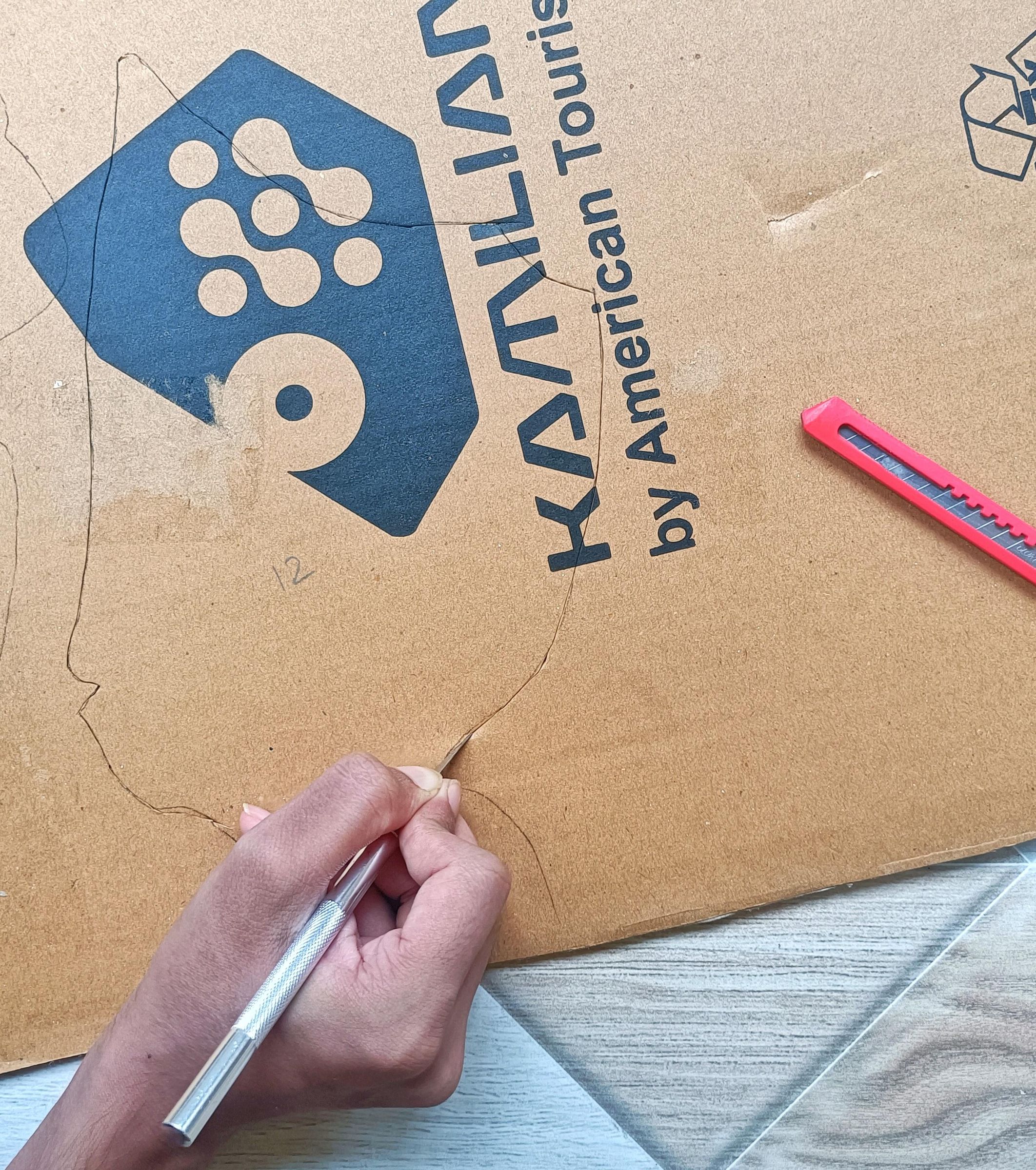 Handmade 3D Cardboard Groot Sculpture : 10 Steps (with Pictures ...