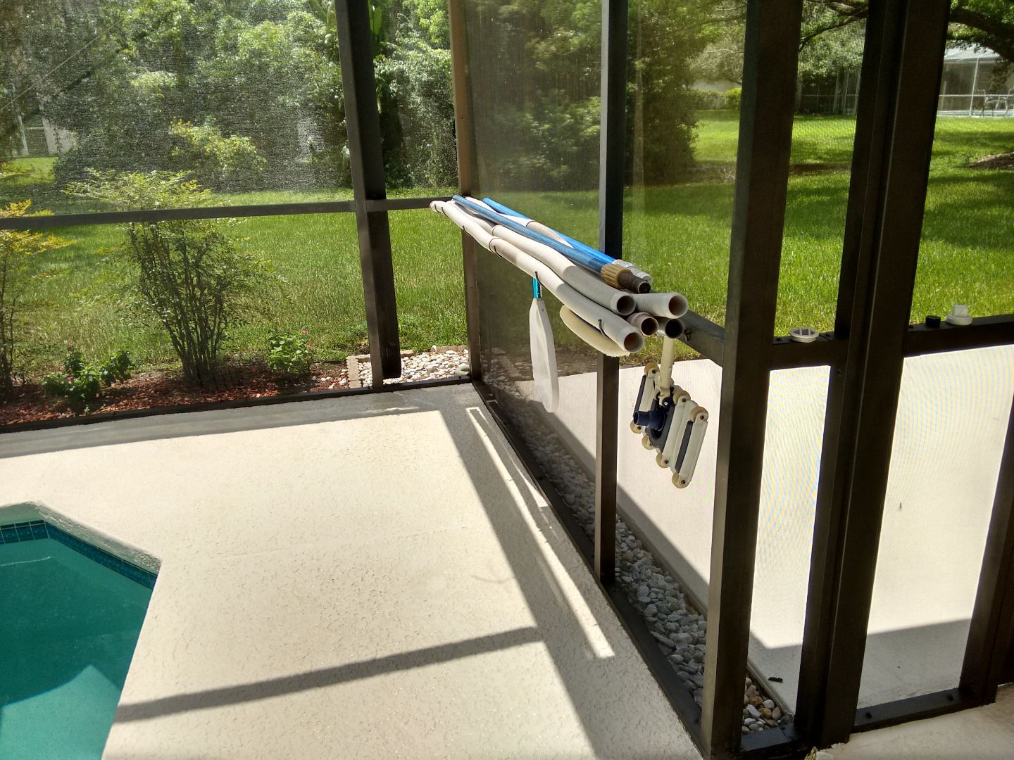 Prepare to Park Your Pool Poles on Pegs! : 6 Steps (with Pictures ...