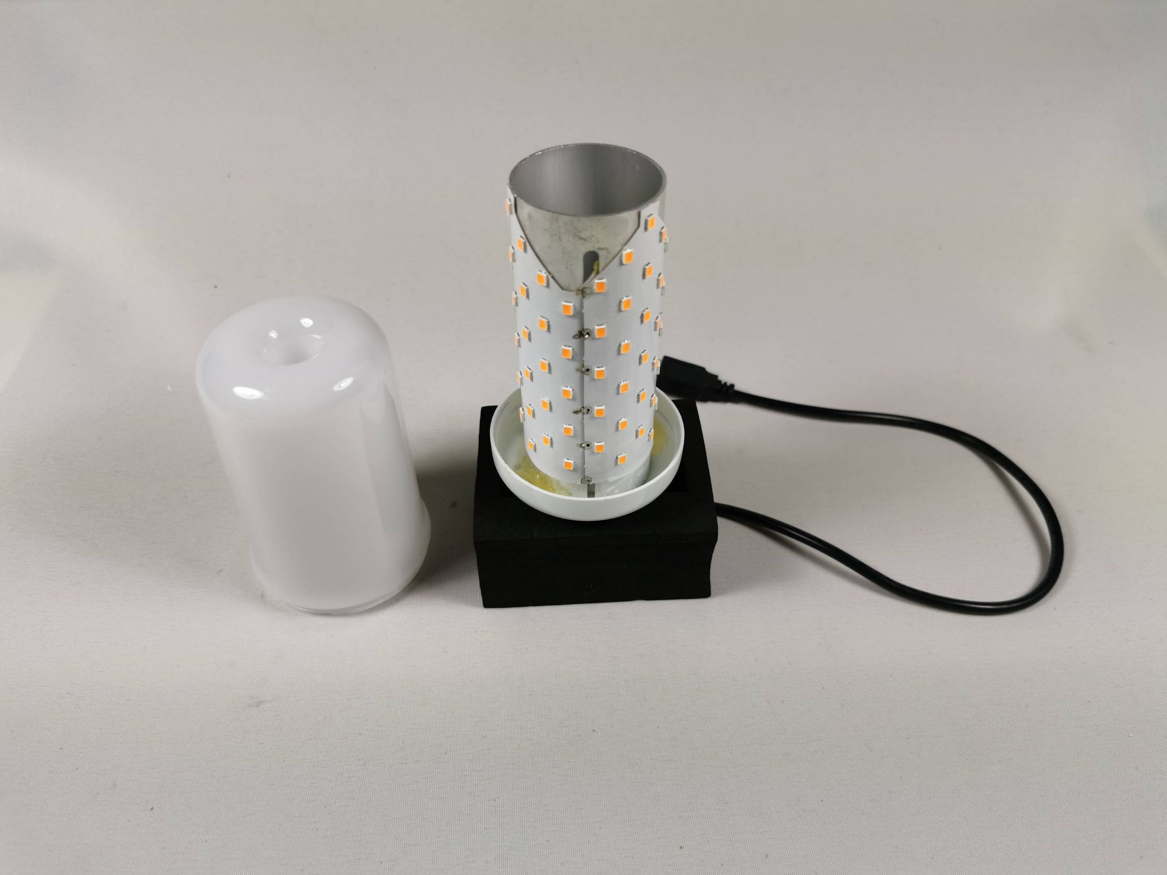 Battery Powered Flickering Flame Lightbulb : 7 Steps - Instructables
