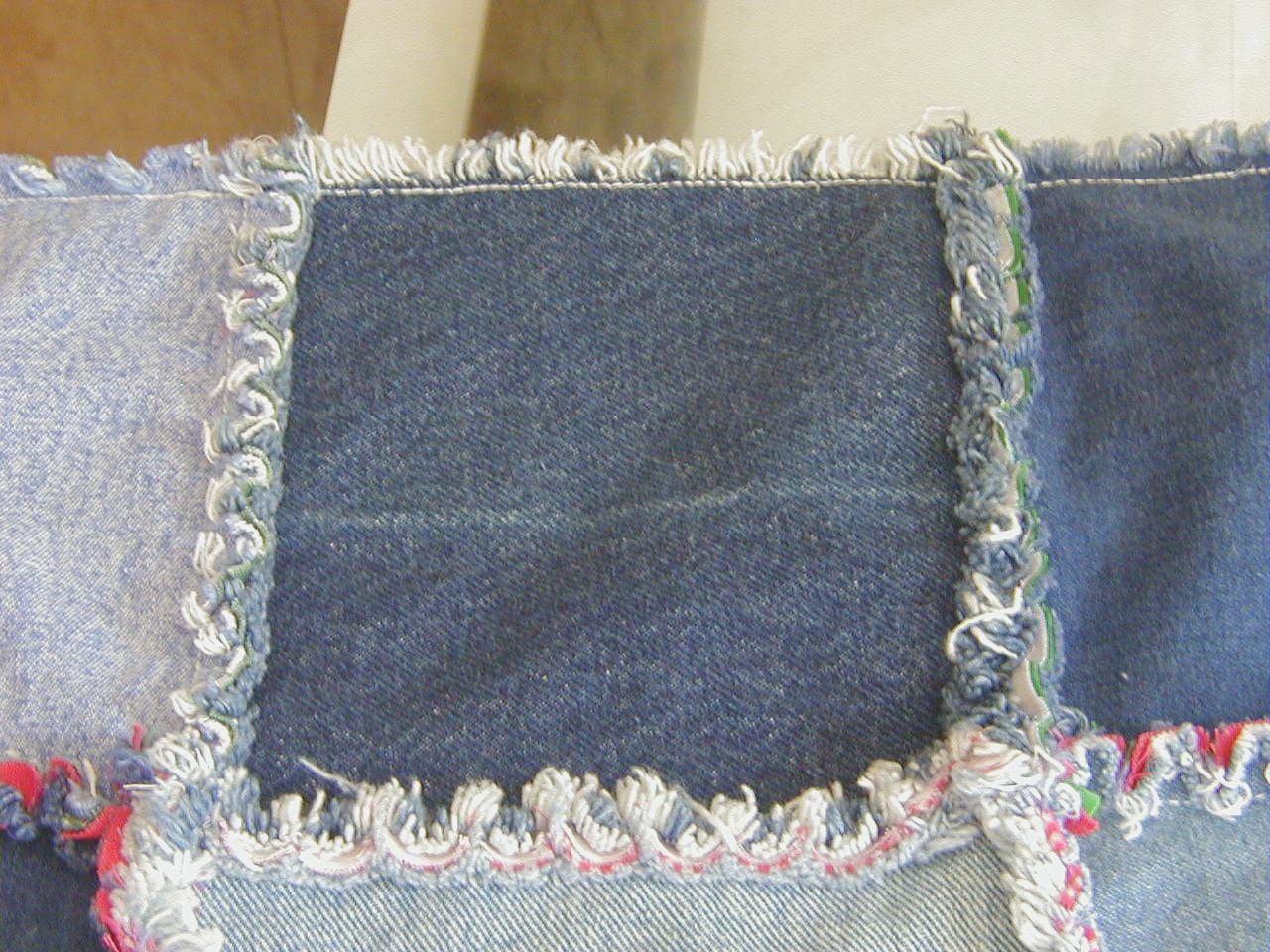 Denim Frayed Lap Quilt : 10 Steps (with Pictures) - Instructables