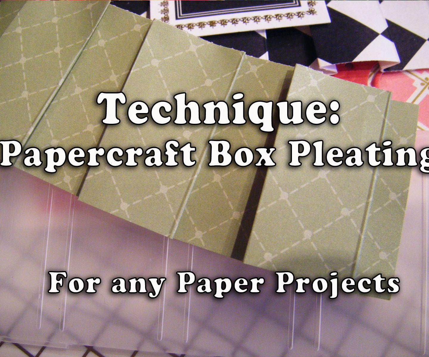 How to Make Papercraft Box Pleating - Instructables