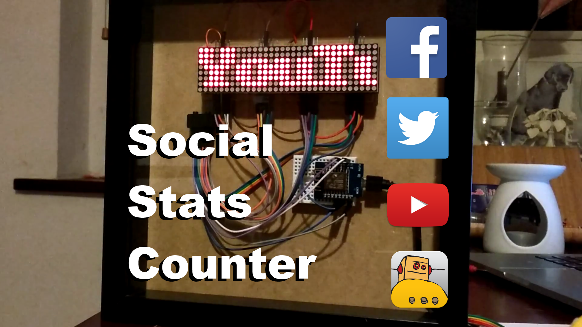 Social Stats Counter : 6 Steps (with Pictures) - Instructables