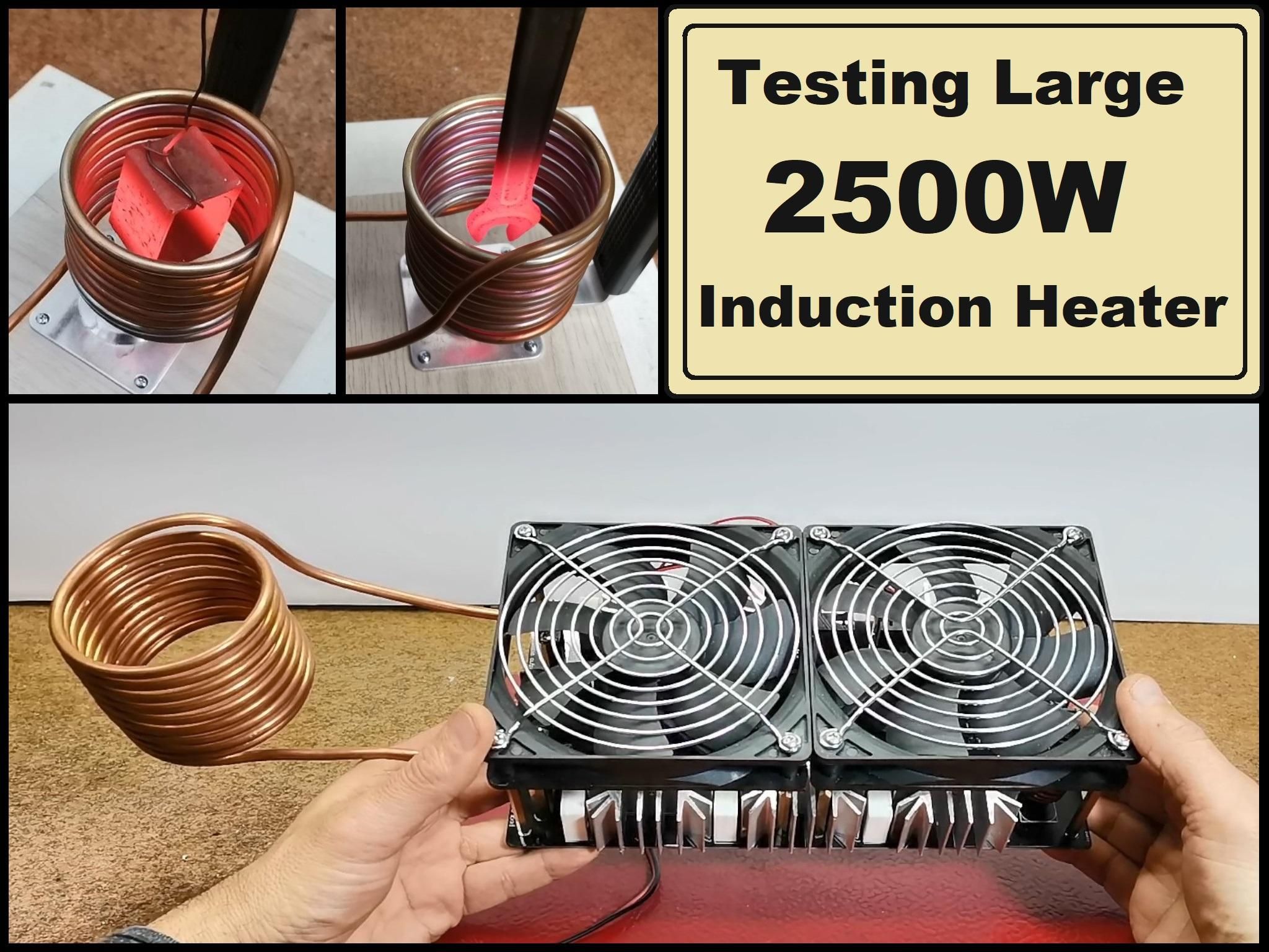 Testing 2500W Large Induction Heater : 5 Steps (with Pictures ...