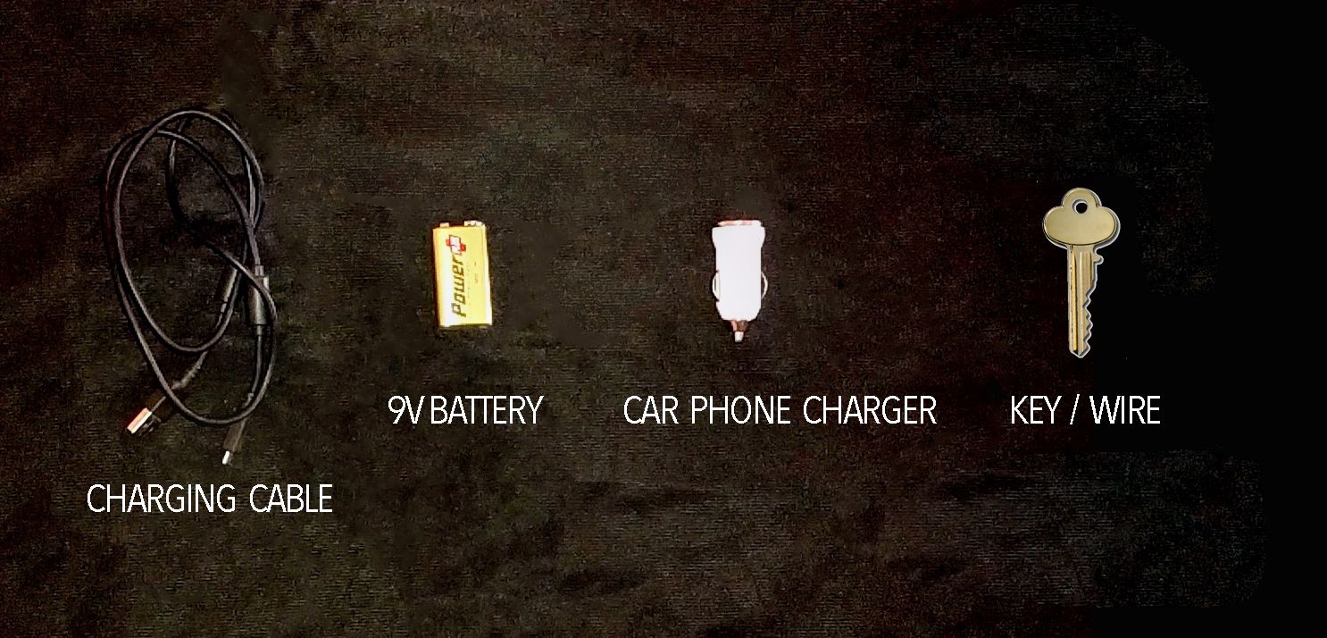 EMERGENCY PHONE CHARGING HACK : 11 Steps (with Pictures) - Instructables