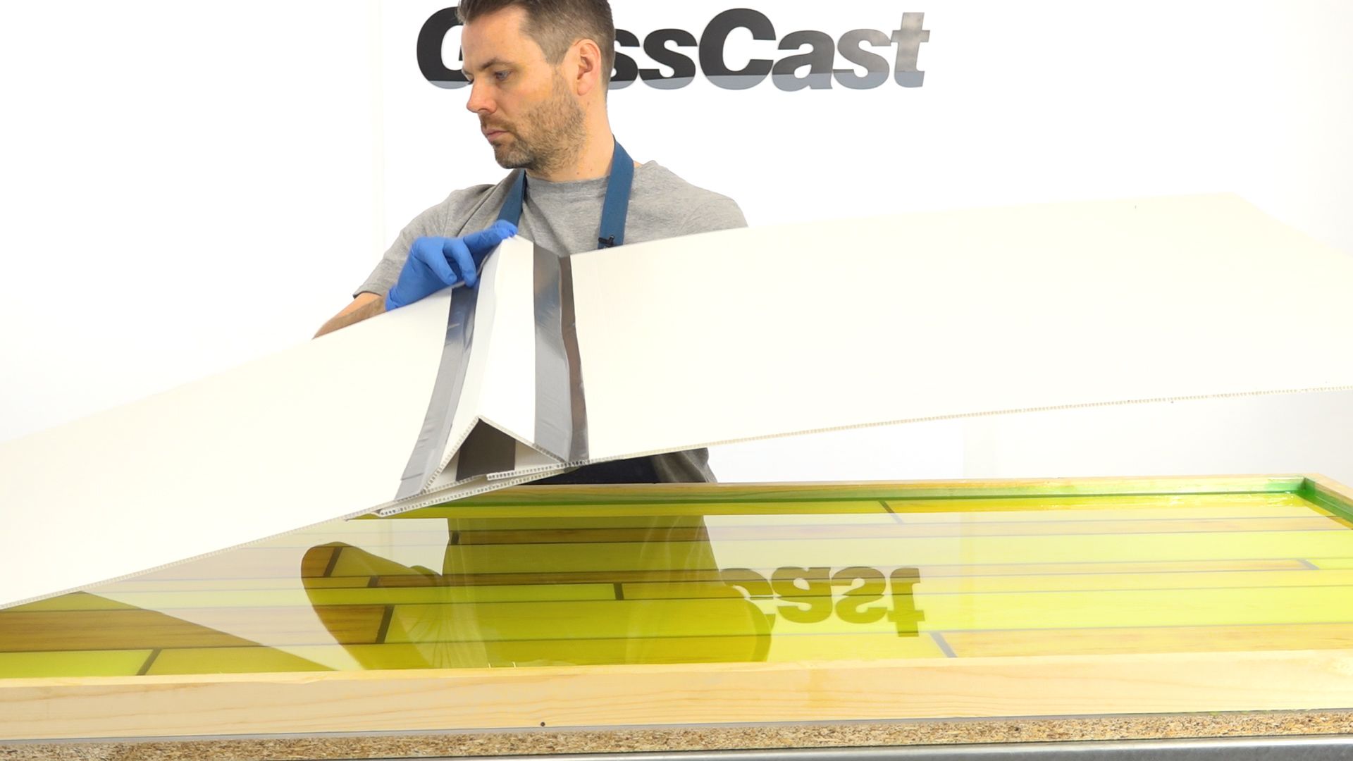 DIY RESIN PLANK TABLE - How to Make Your Own Using GlassCast® 3 Clear ...