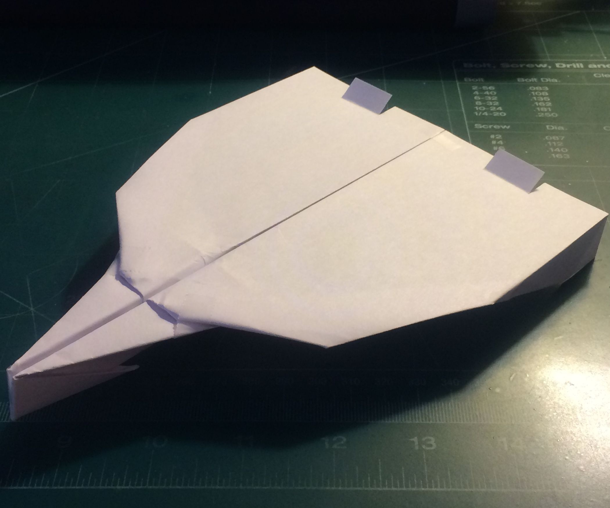 How to Make the Turbo UltraSabre Paper Airplane : 5 Steps - Instructables