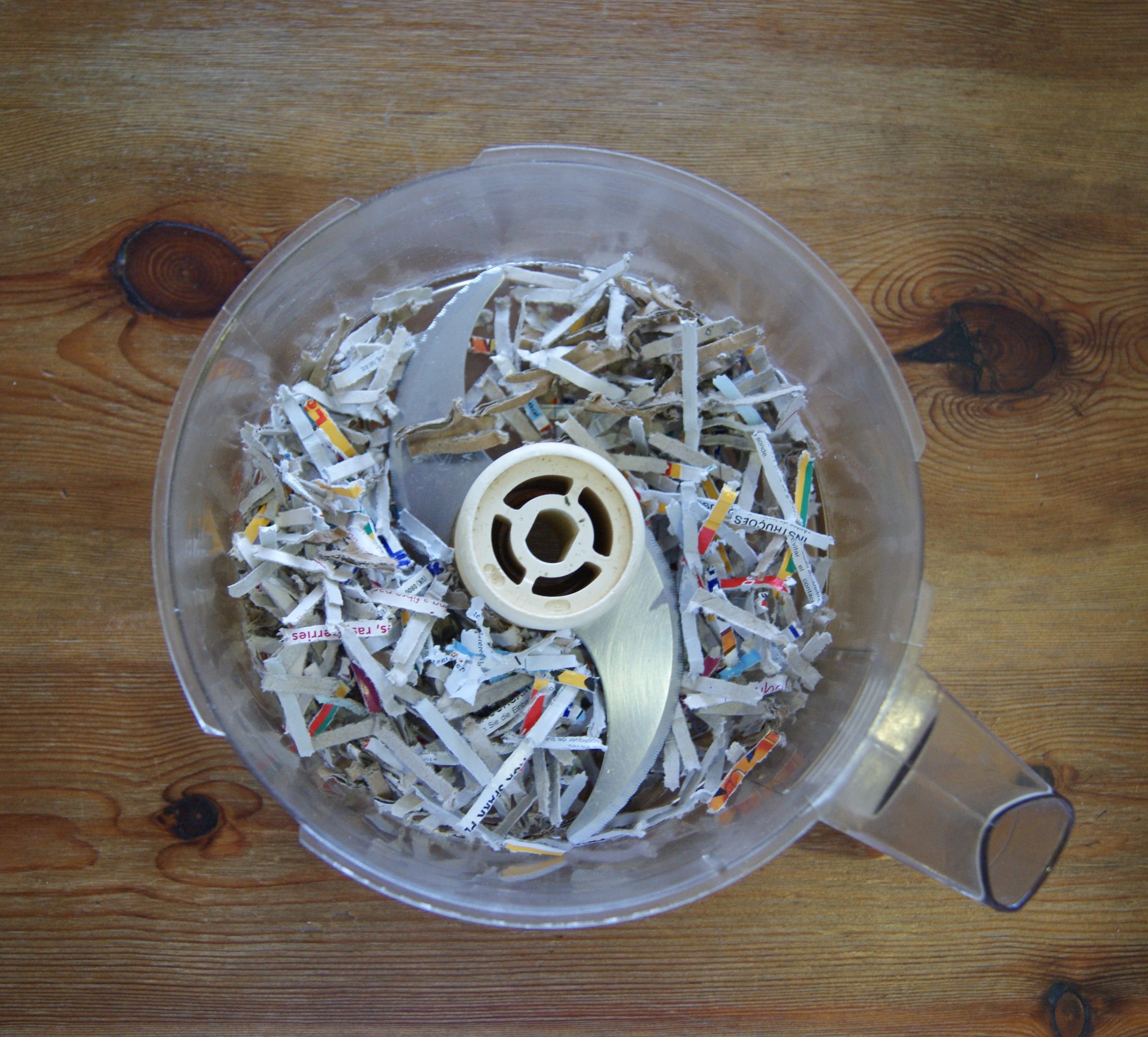 Make Beautiful Paper From Waste Cardboard : 8 Steps (with Pictures ...