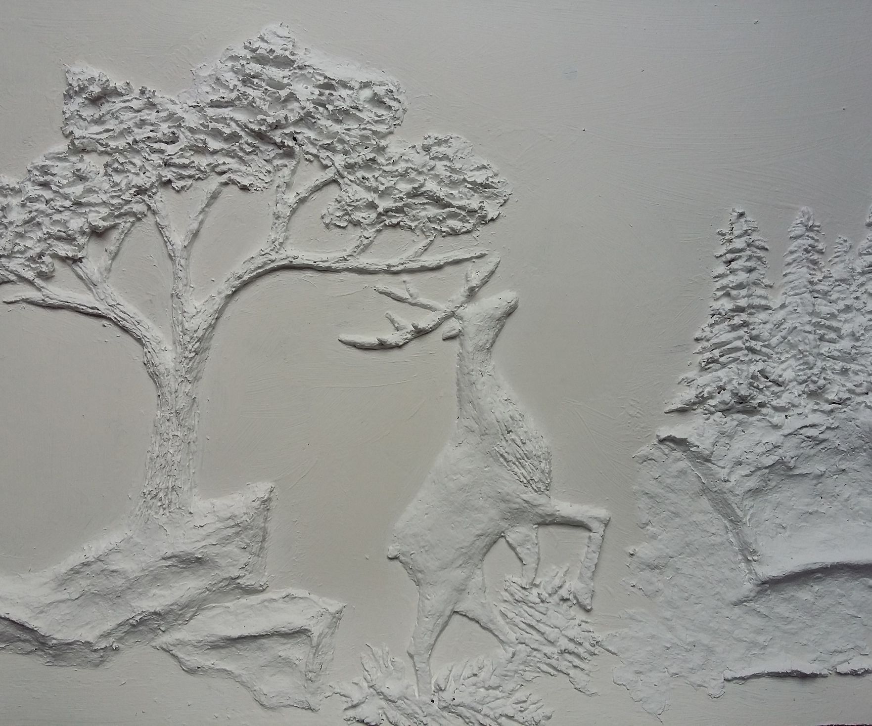 Paper Mache Embossed Painting : 4 Steps (with Pictures) - Instructables