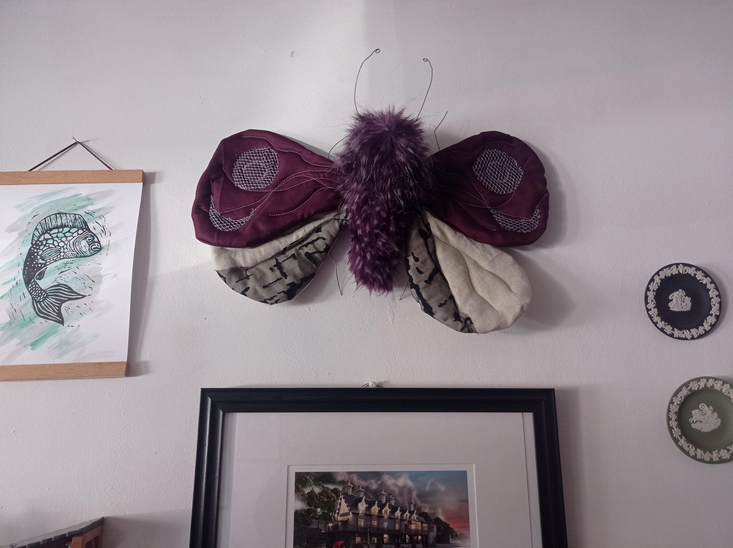 Fibre Art Moth Sculpture : 7 Steps (with Pictures) - Instructables