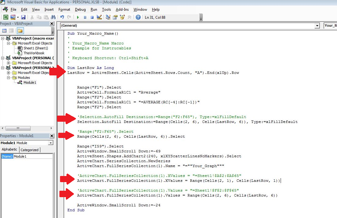How to Create and Edit Excel Macros : 19 Steps - Instructables