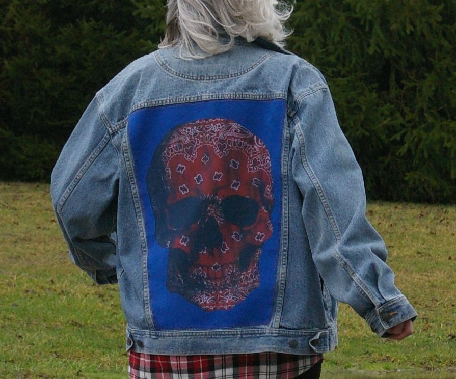 Denim Jacket Framed T-Shirt (JuxTeePosed Jacket) : 9 Steps (with ...