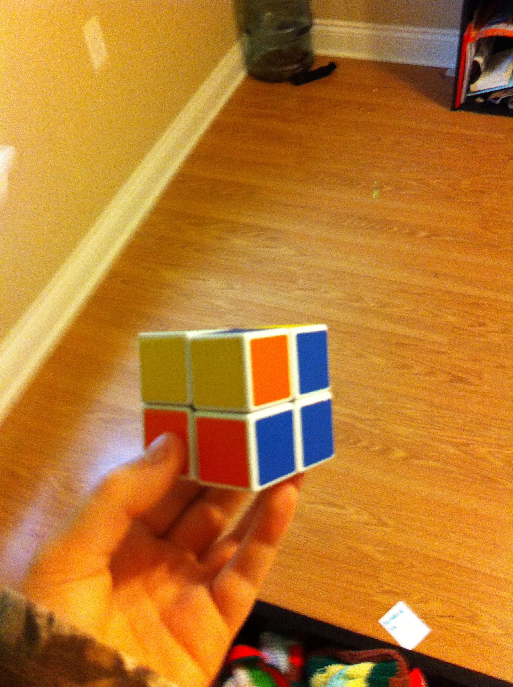 How to Solve a 2 by 2 Rubix Cube : 5 Steps - Instructables