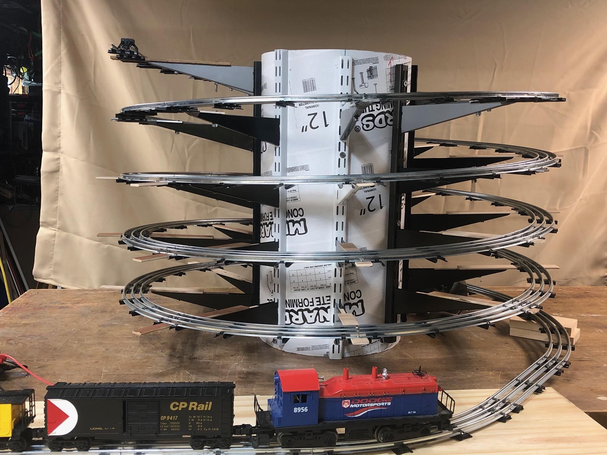 A New Model Train Helix – Proof of Concept : 9 Steps (with Pictures ...