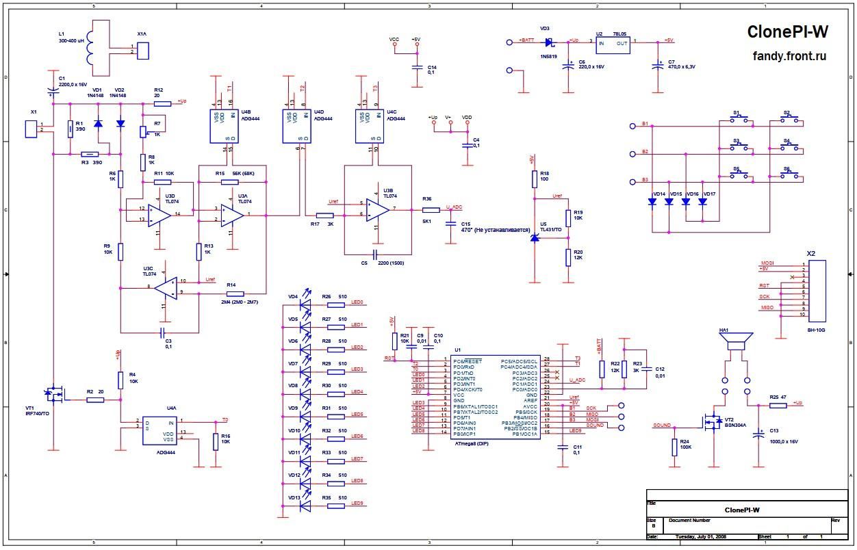 Clone PI-W Atmega8 (Arduino) Metal Detector Short Review : 4 Steps ...