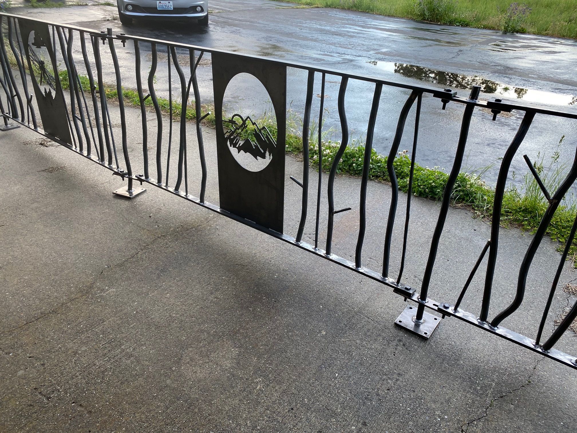 Rustic Cabin Railing : 7 Steps - Instructables