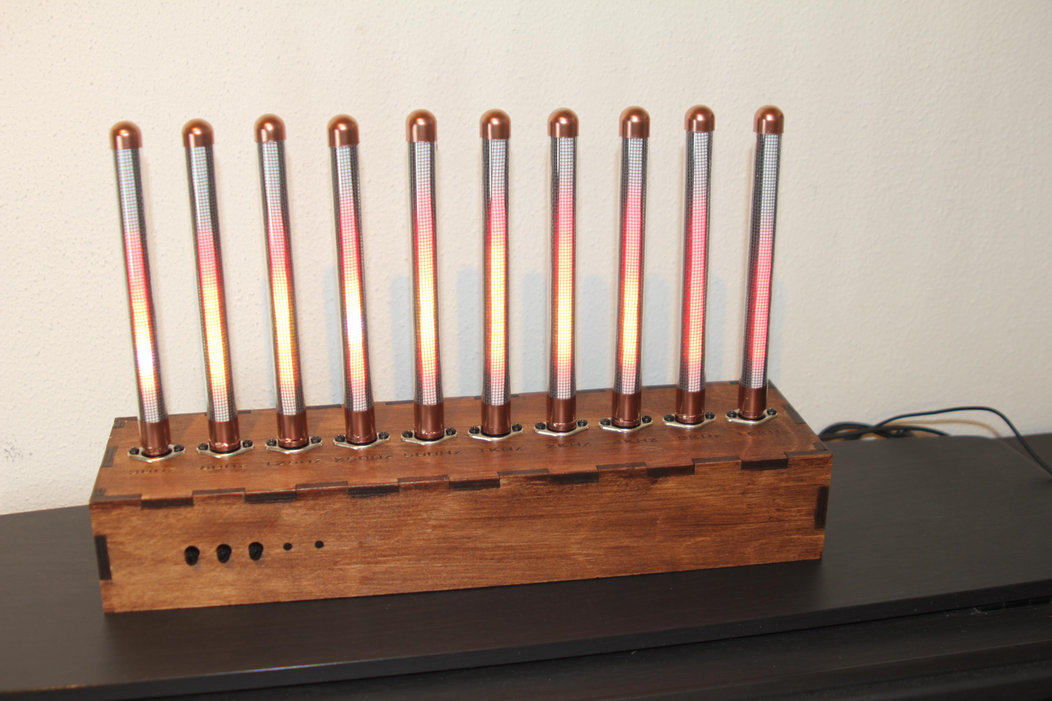 SPECTRUM ANALYZER WITH STEAMPUNK NIXIE LOOK : 9 Steps (with Pictures ...