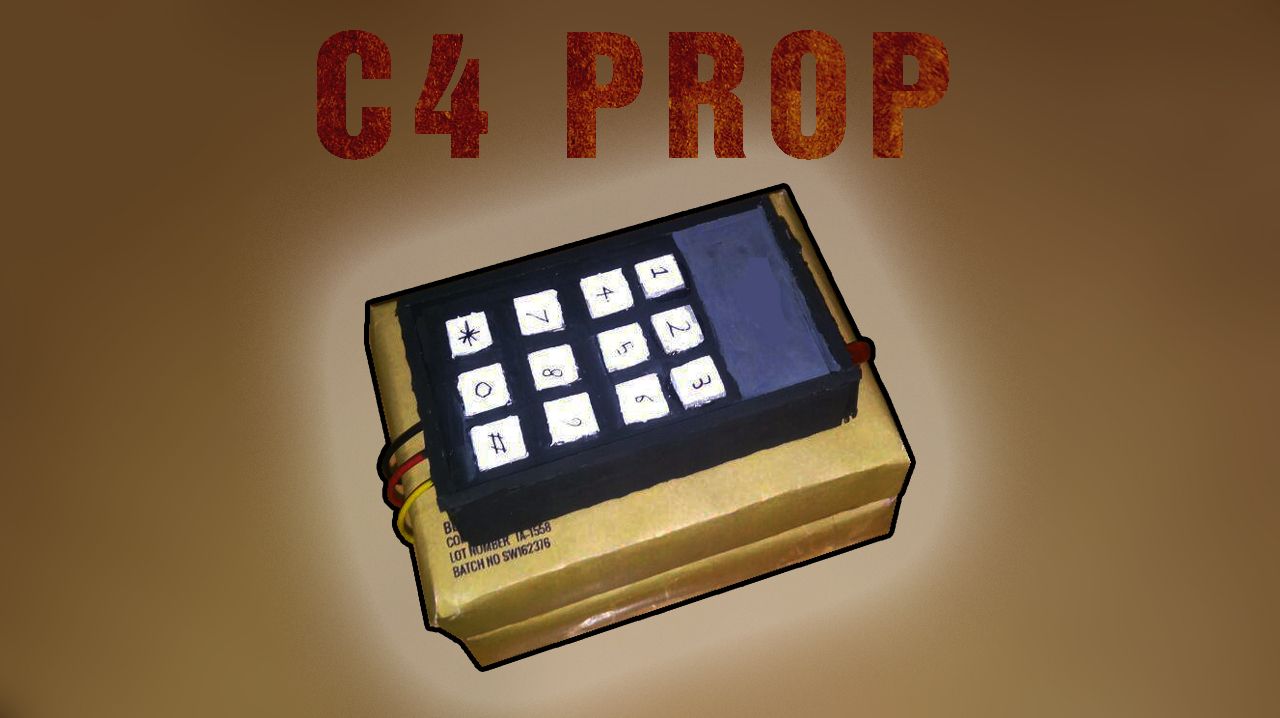 C4 Prop (Cartoony) : 5 Steps - Instructables