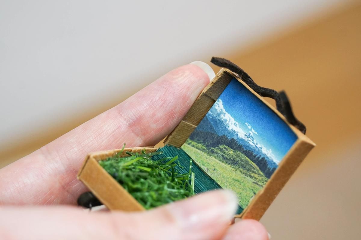 DIY Miniature Suitcase | How to Make a Mini 1/12 Picnic Hamper : 9 ...