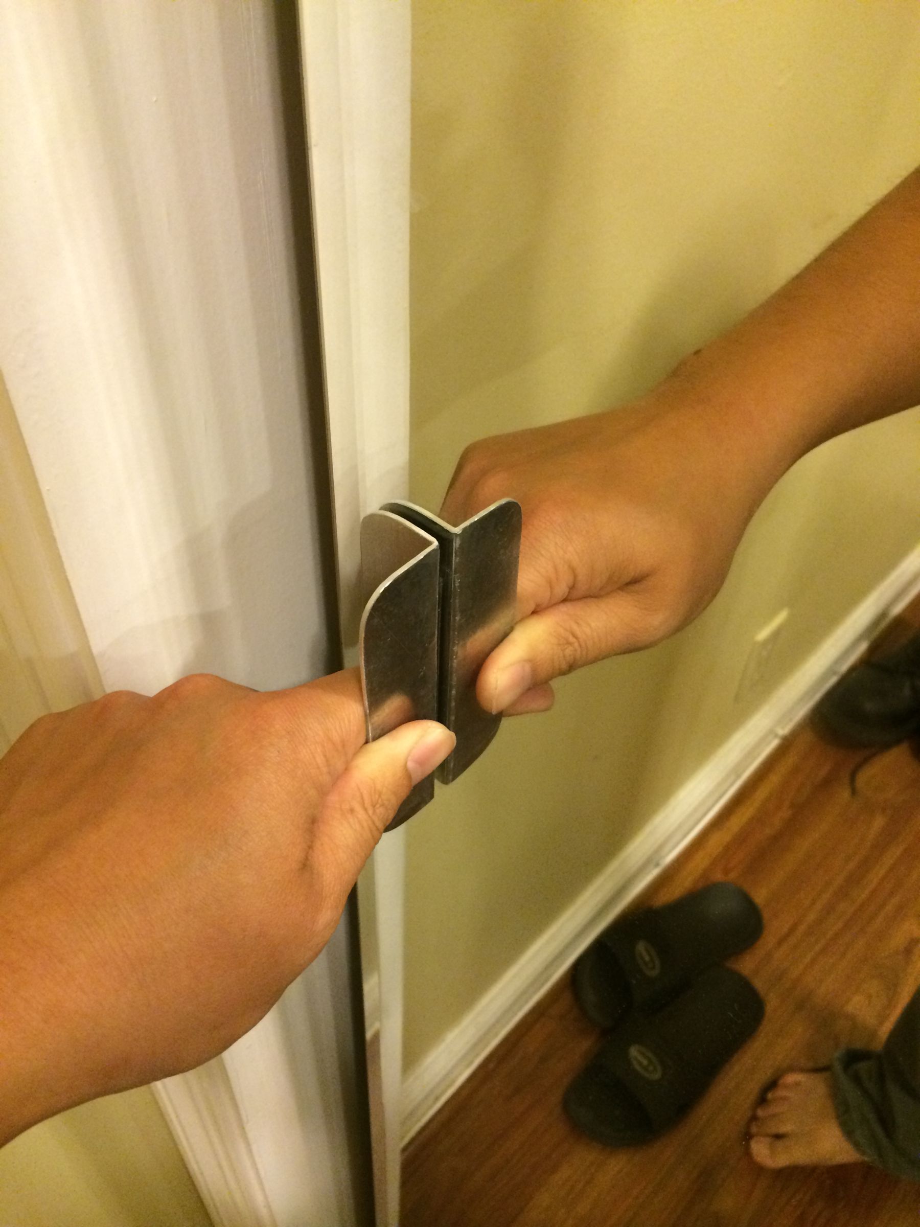 How to Make Handles for a Sliding Door : 6 Steps - Instructables