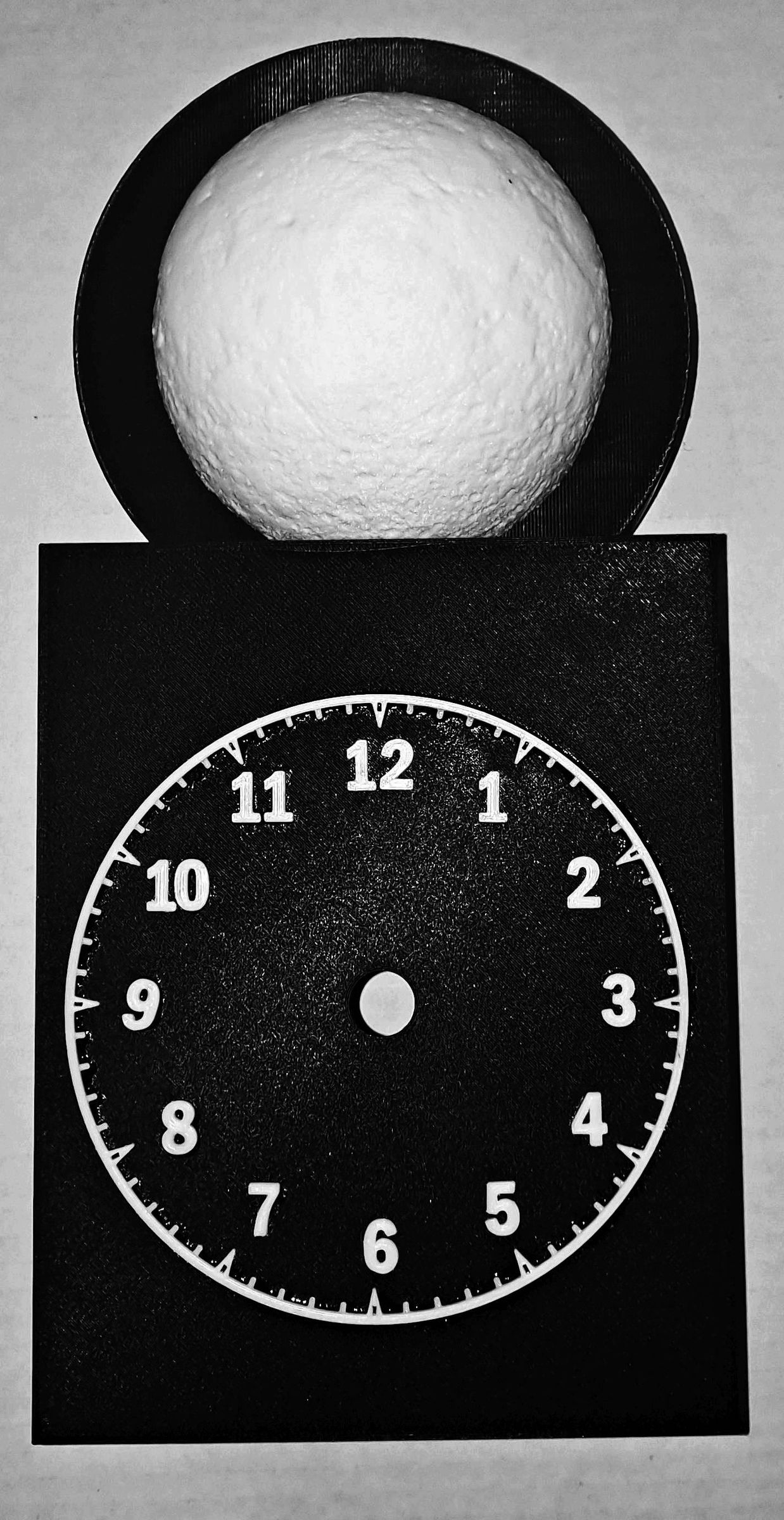 Lighted 3D Moon Phase Clock : 11 Steps (with Pictures) - Instructables