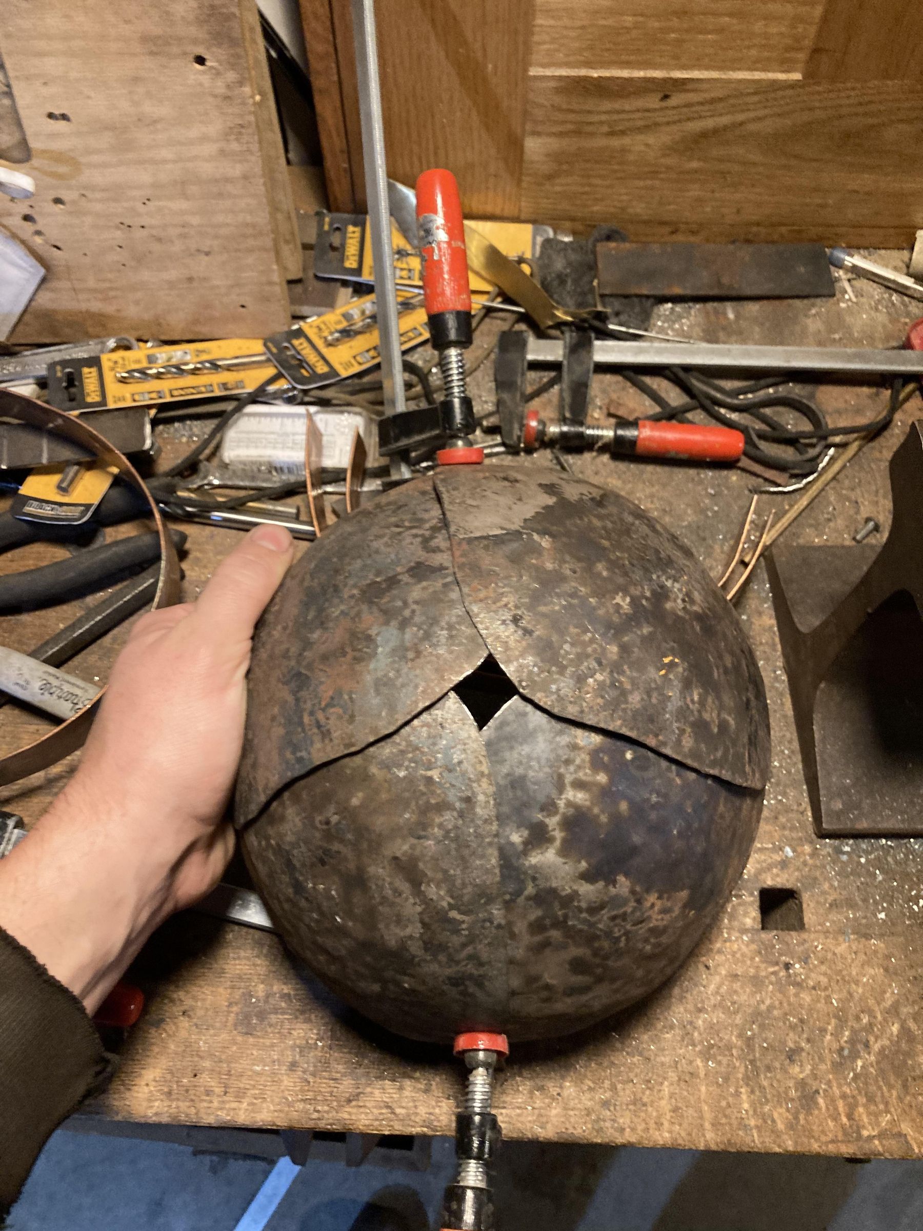 Copper and Steel Viking Helmet : 21 Steps (with Pictures) - Instructables