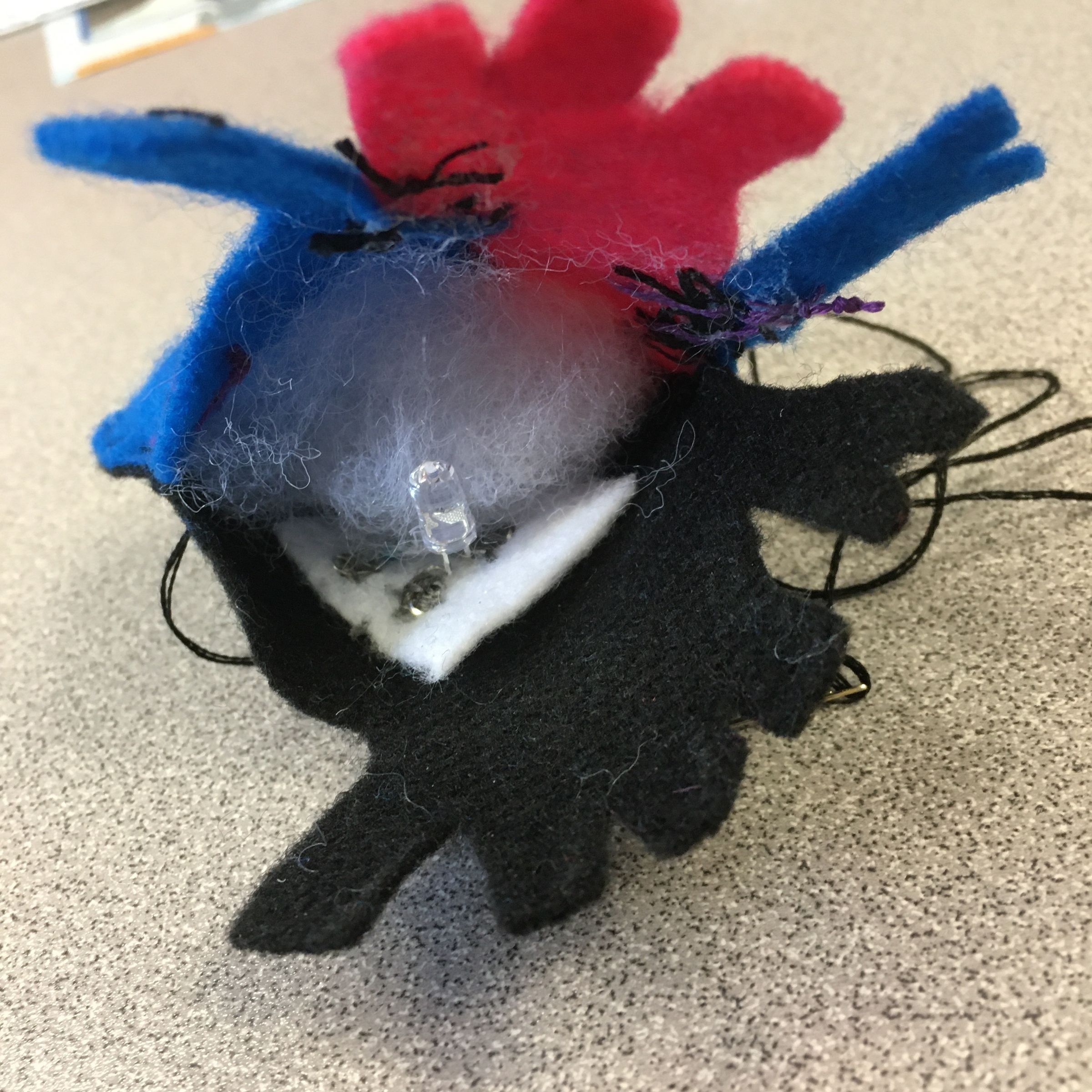 Flashing LED Tell-Tale Heart : 6 Steps (with Pictures) - Instructables