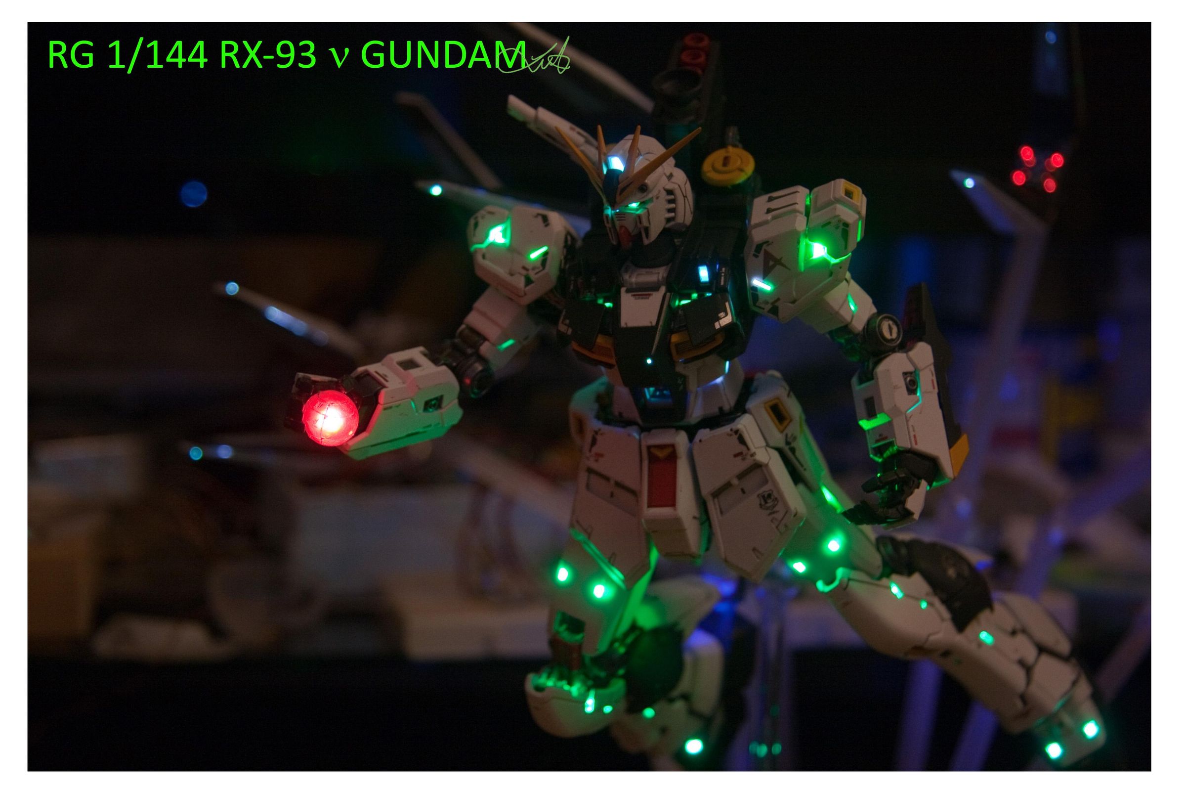 RG 1/144 Nu Gundam Rainbow LED : 7 Steps (with Pictures) - Instructables