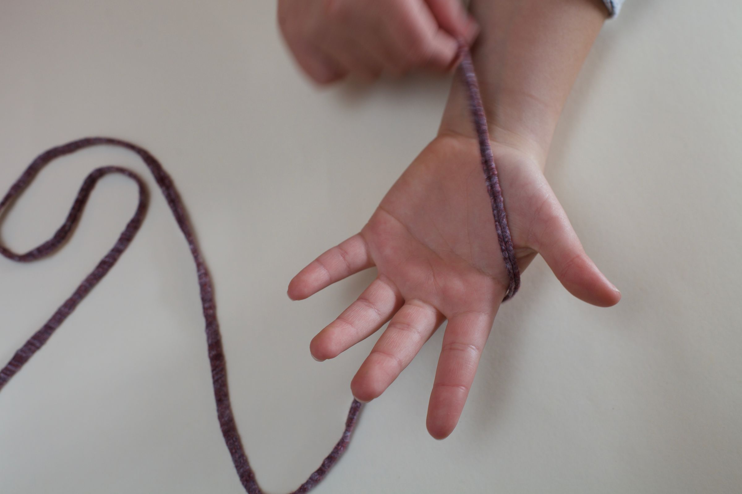 How To Finger Knit A Scarf