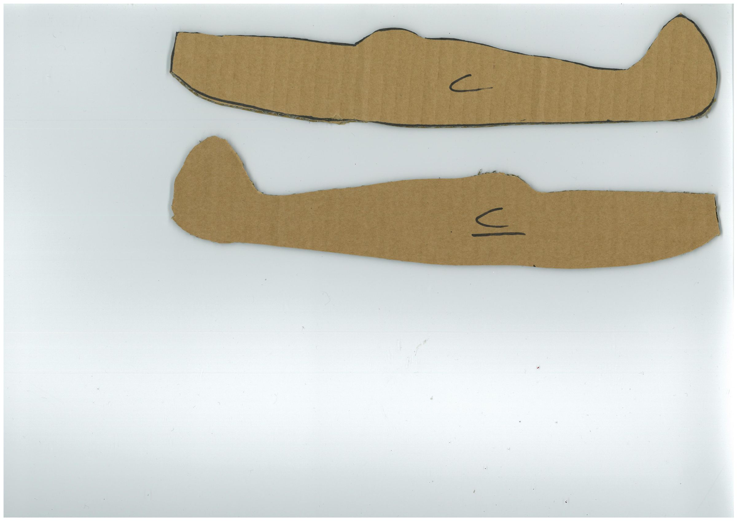 Cardboard Supermarine Spitfire Mk.5 : 4 Steps - Instructables