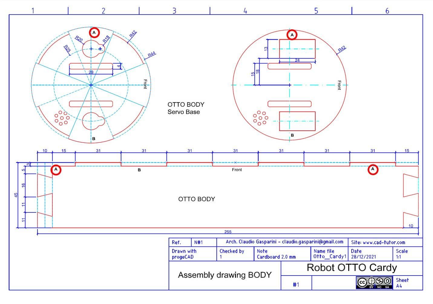 Otto Cardy a Cardboard Robot : 6 Steps (with Pictures) - Instructables