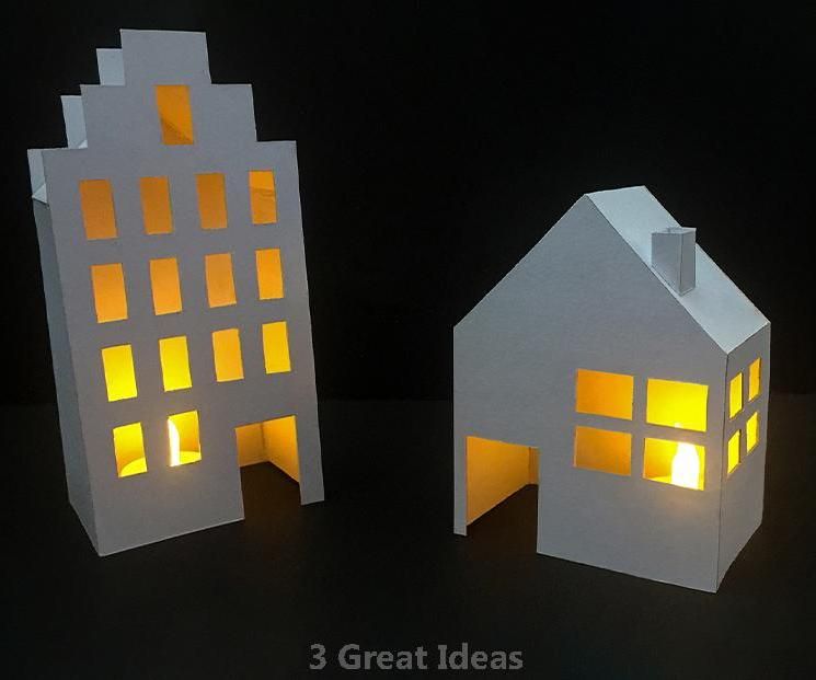 Lighted Houses Room Decor Diy : 7 Steps (with Pictures) - Instructables