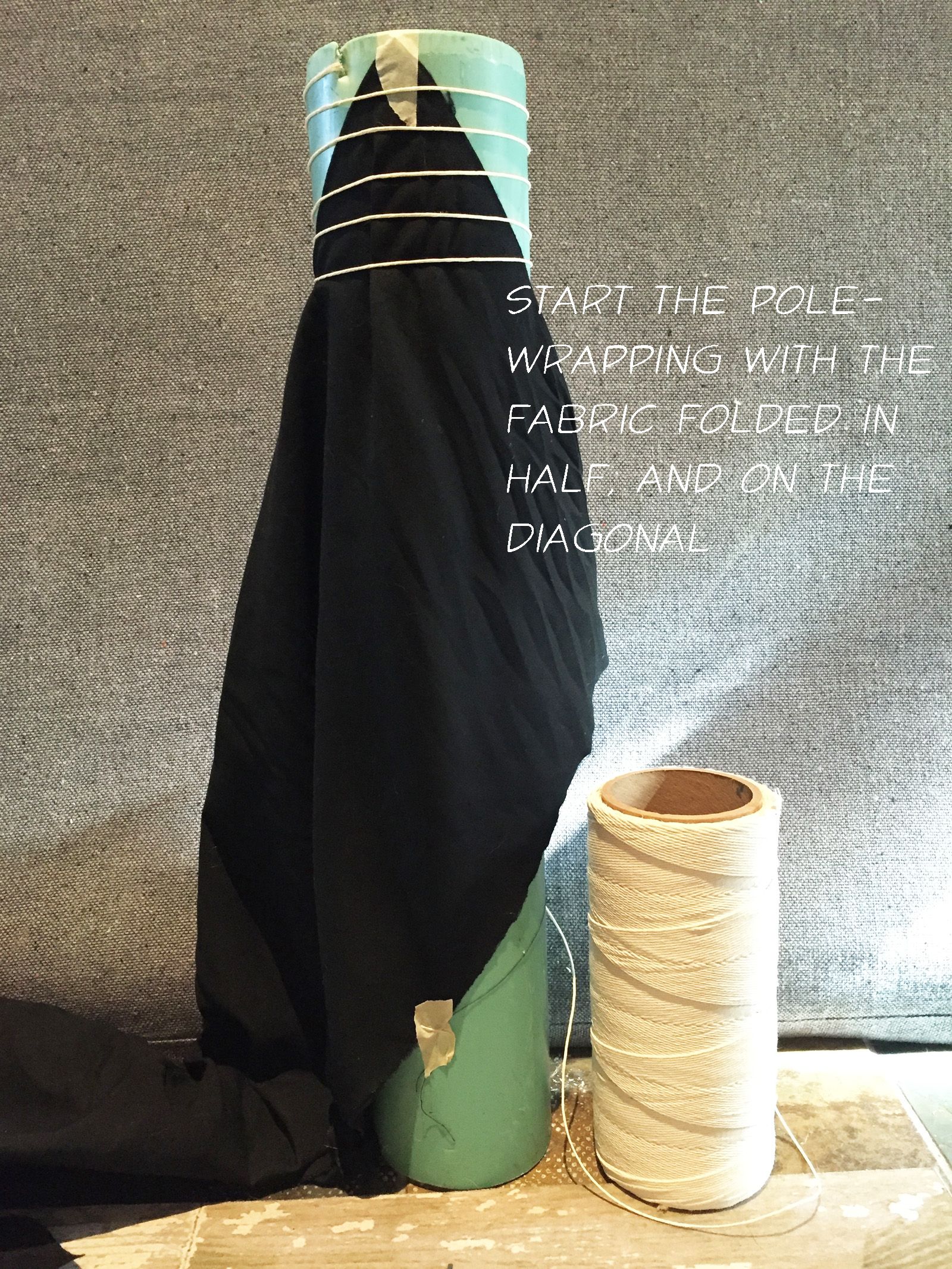 Shibori Pole Wrapping : 7 Steps (with Pictures) - Instructables