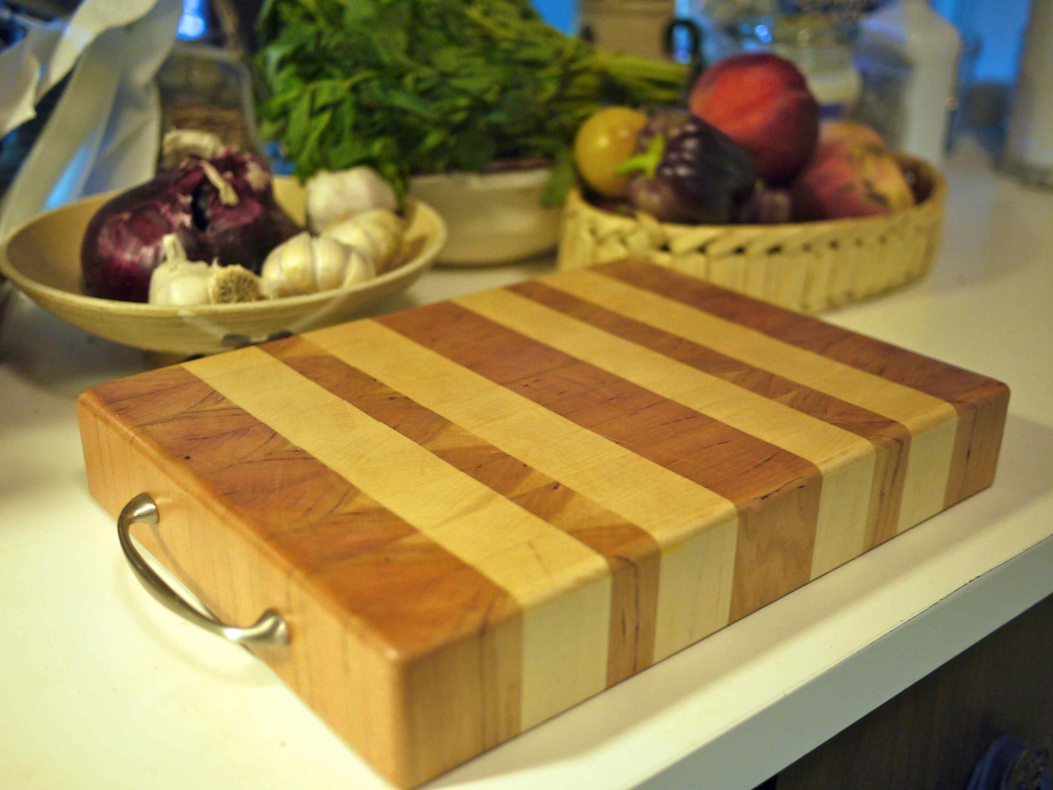 Making an End-grain Cutting Board - I Made It at Techshop : 14 Steps ...