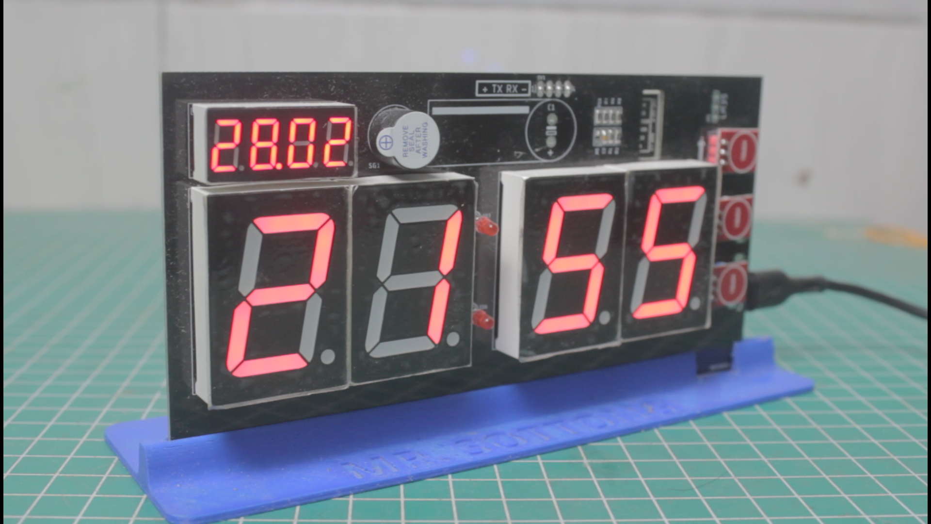 How to Make NTP Clock Using ESP-12E and 74HC595 [V2.0] : 8 Steps - Instructables
