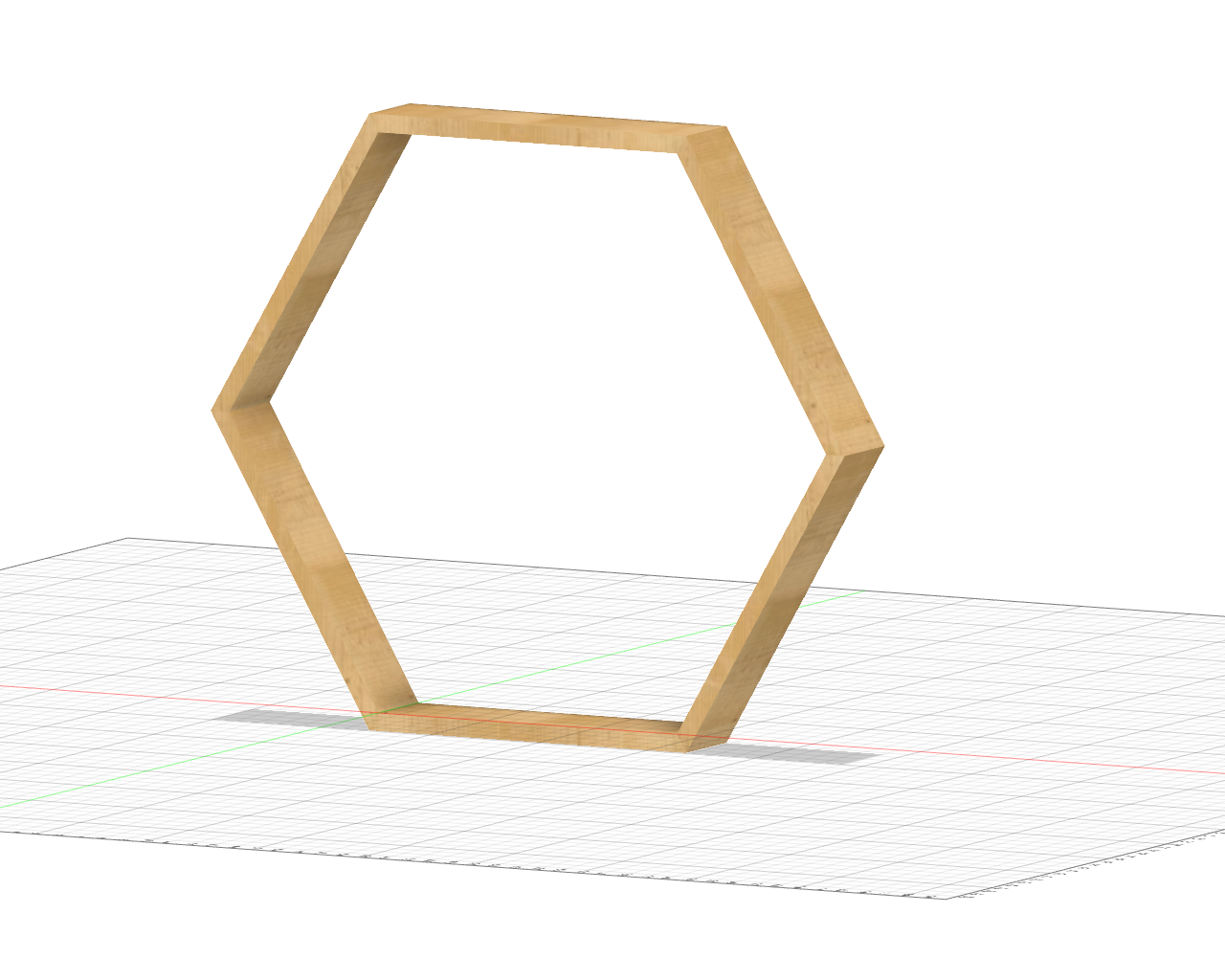 Hexagon Shelf With Inner Sections : 10 Steps (with Pictures ...