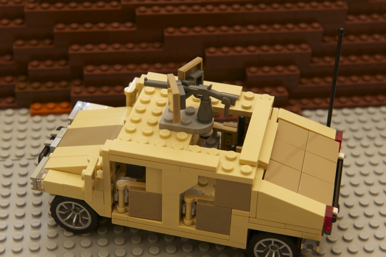 Lego Army Humvee