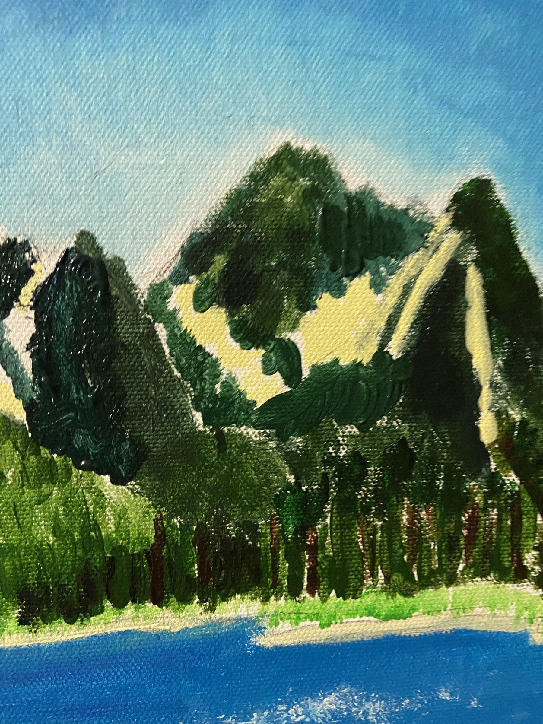 Painting a Mountain Range in Acrylic Paint : 19 Steps (with Pictures ...