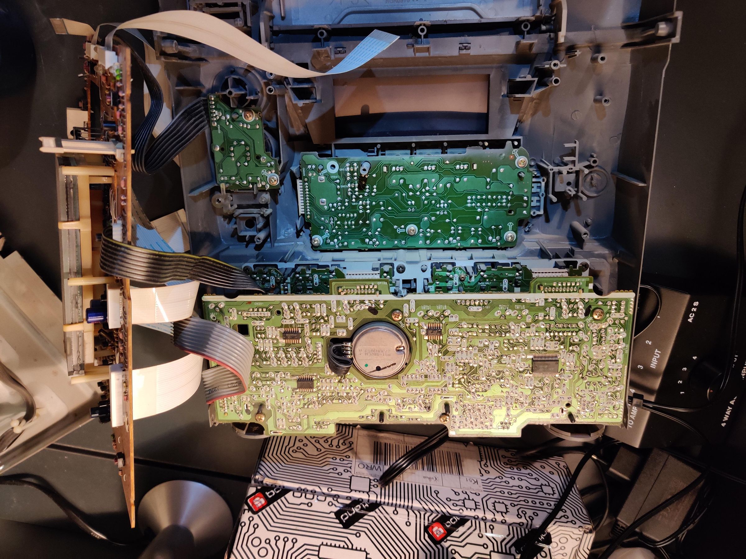 Custom Volume Control for an Old Stereo System, With Buttons and ...