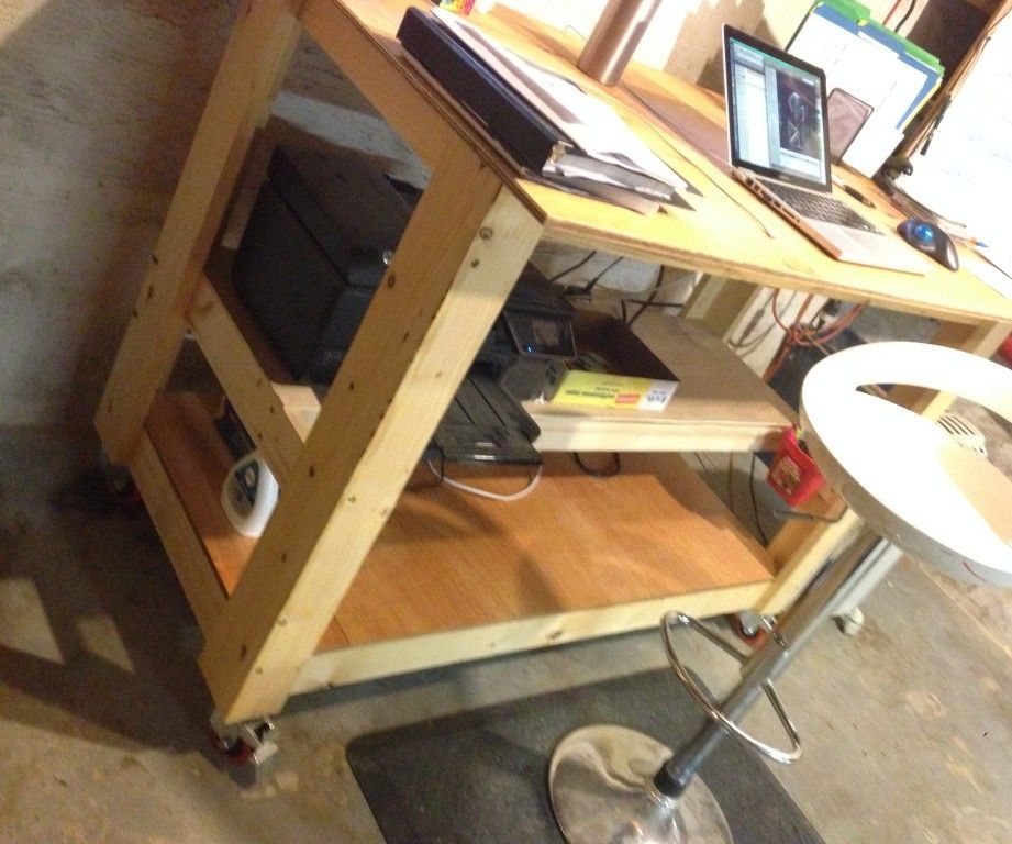 How to Make a Stand-up Desk : 16 Steps (with Pictures) - Instructables