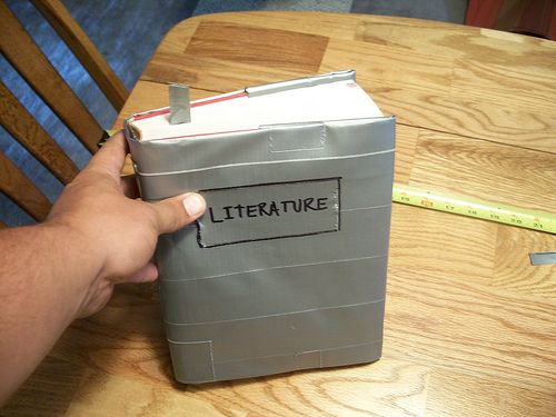 Duct Tape Book Cover! : 8 Steps - Instructables