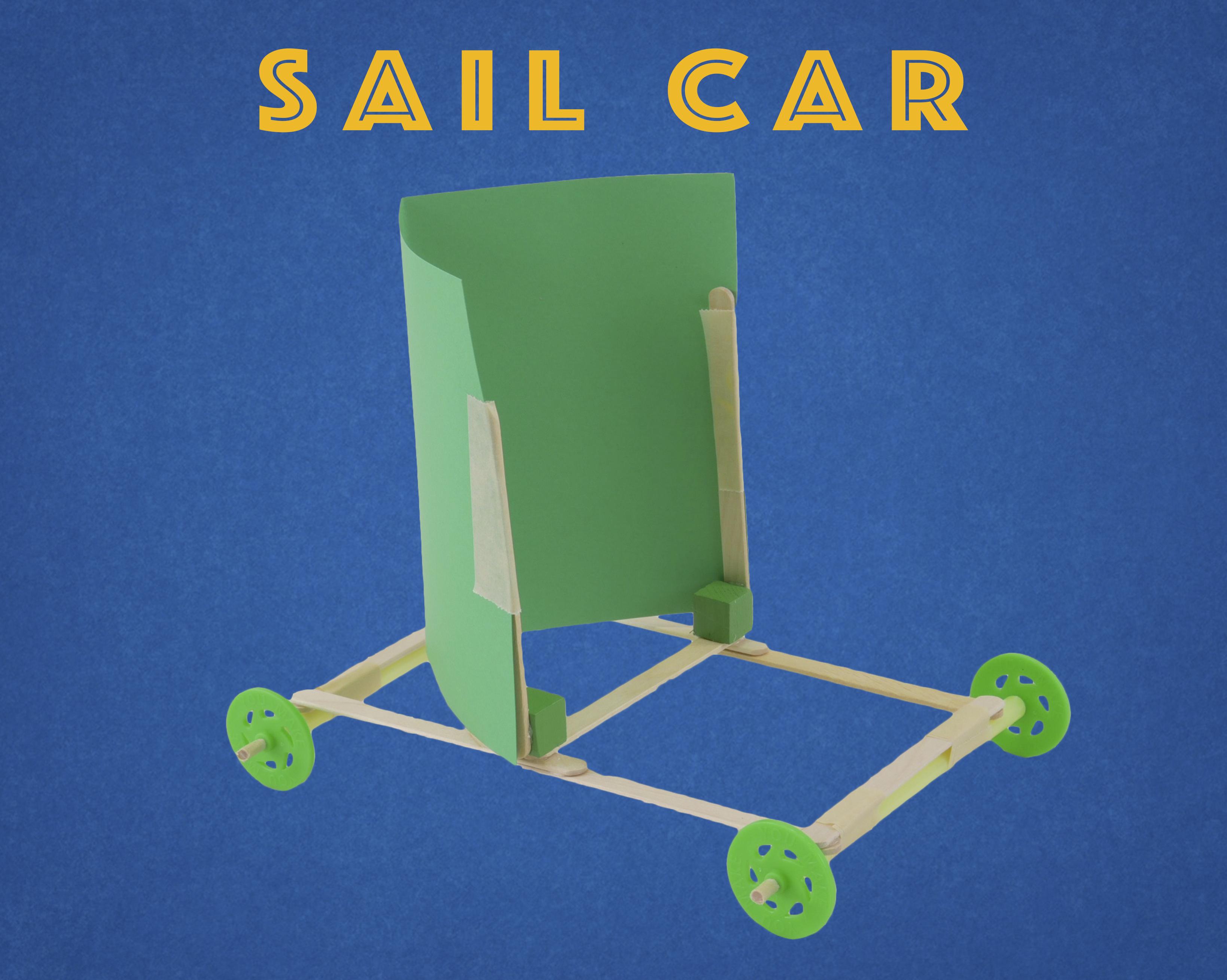Simple Sail Car : 5 Steps - Instructables