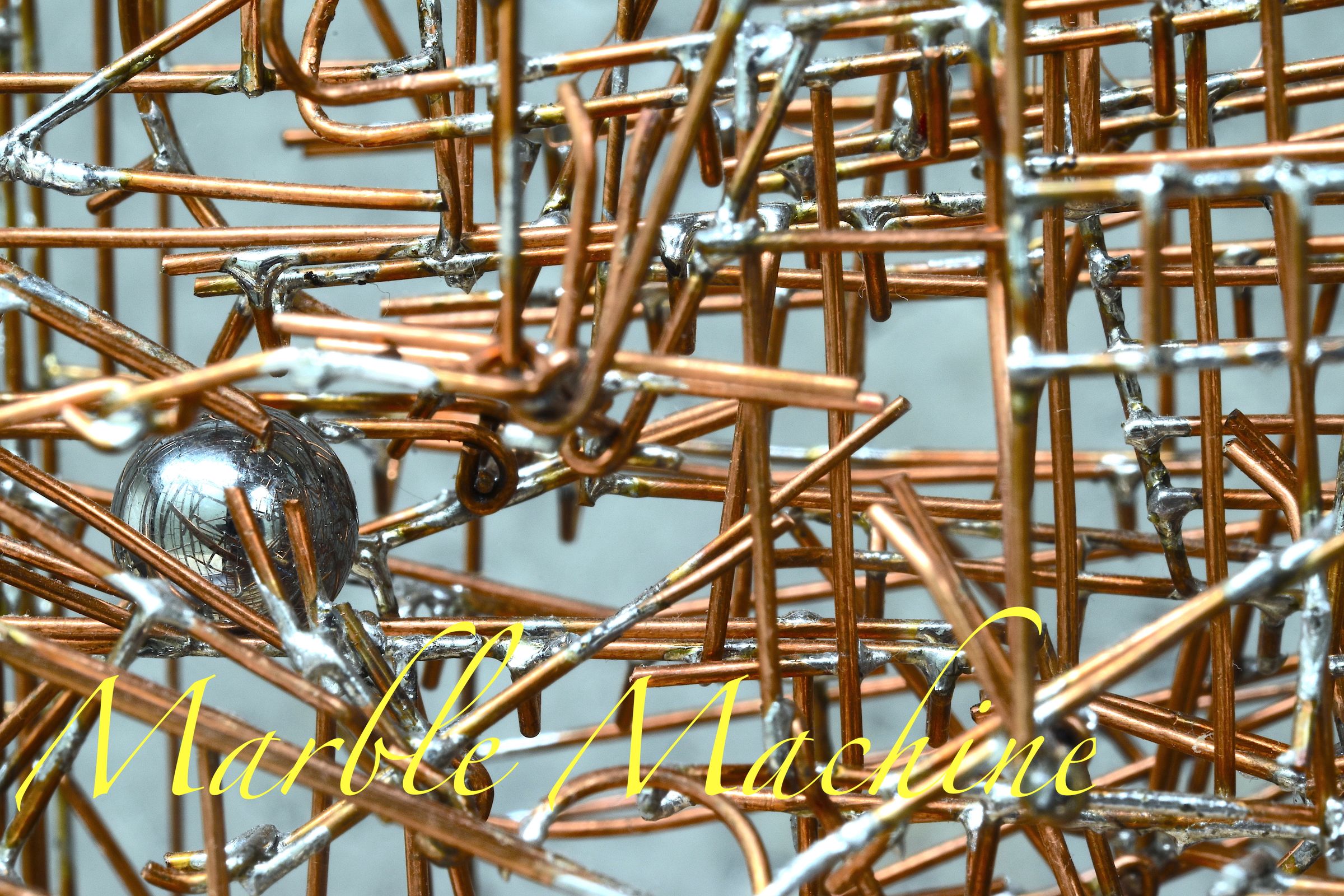 Marble Machine Made With Copper Wire : 4 Steps (with Pictures ...
