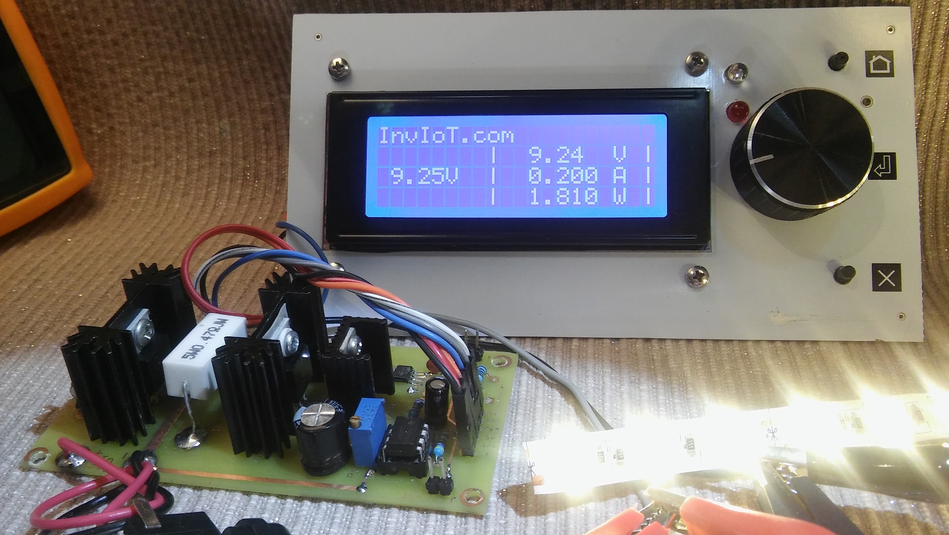 Variable Power Supply, Current Limiter, Amp Meter, Volt Meter, Inviot ...