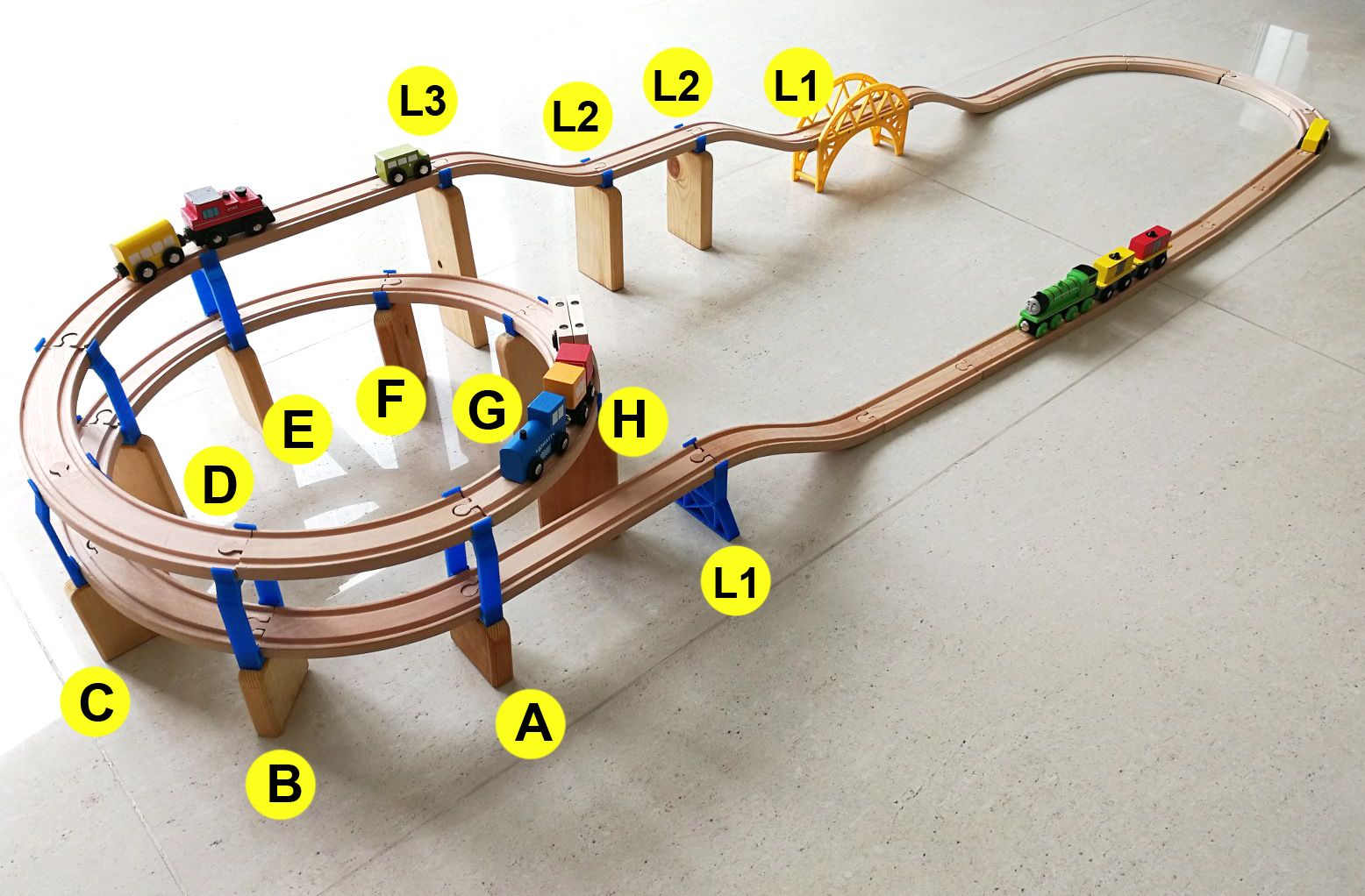 Spiral Ramp for Wooden Train Tracks : 6 Steps (with Pictures ...