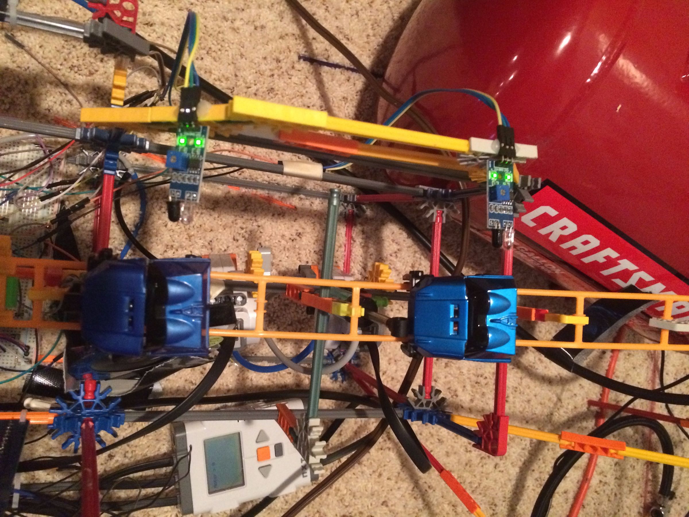 Fully Automated Arduino Roller Coaster Control System : 16 Steps ...