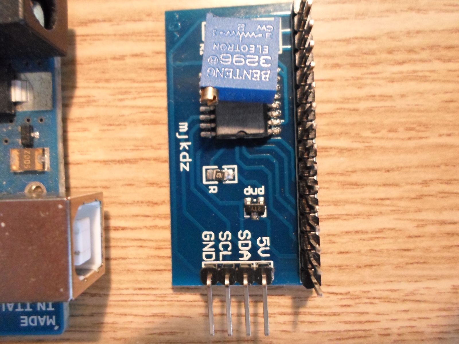 Clock With Thermometer Using Arduino, I2c 16x2 Lcd, DS1307 RTC and ...