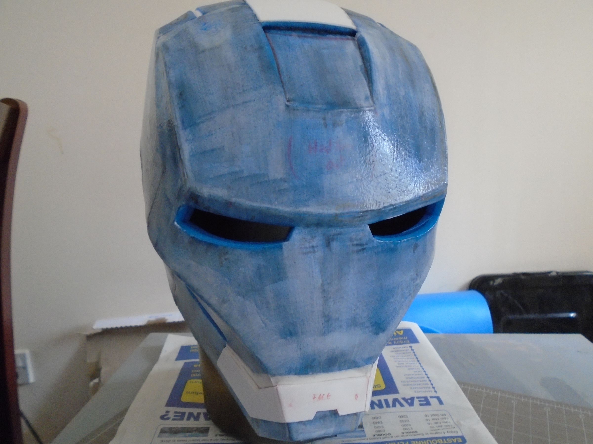 Build an Iron Man Helmet for Cheap! : 10 Steps (with Pictures ...