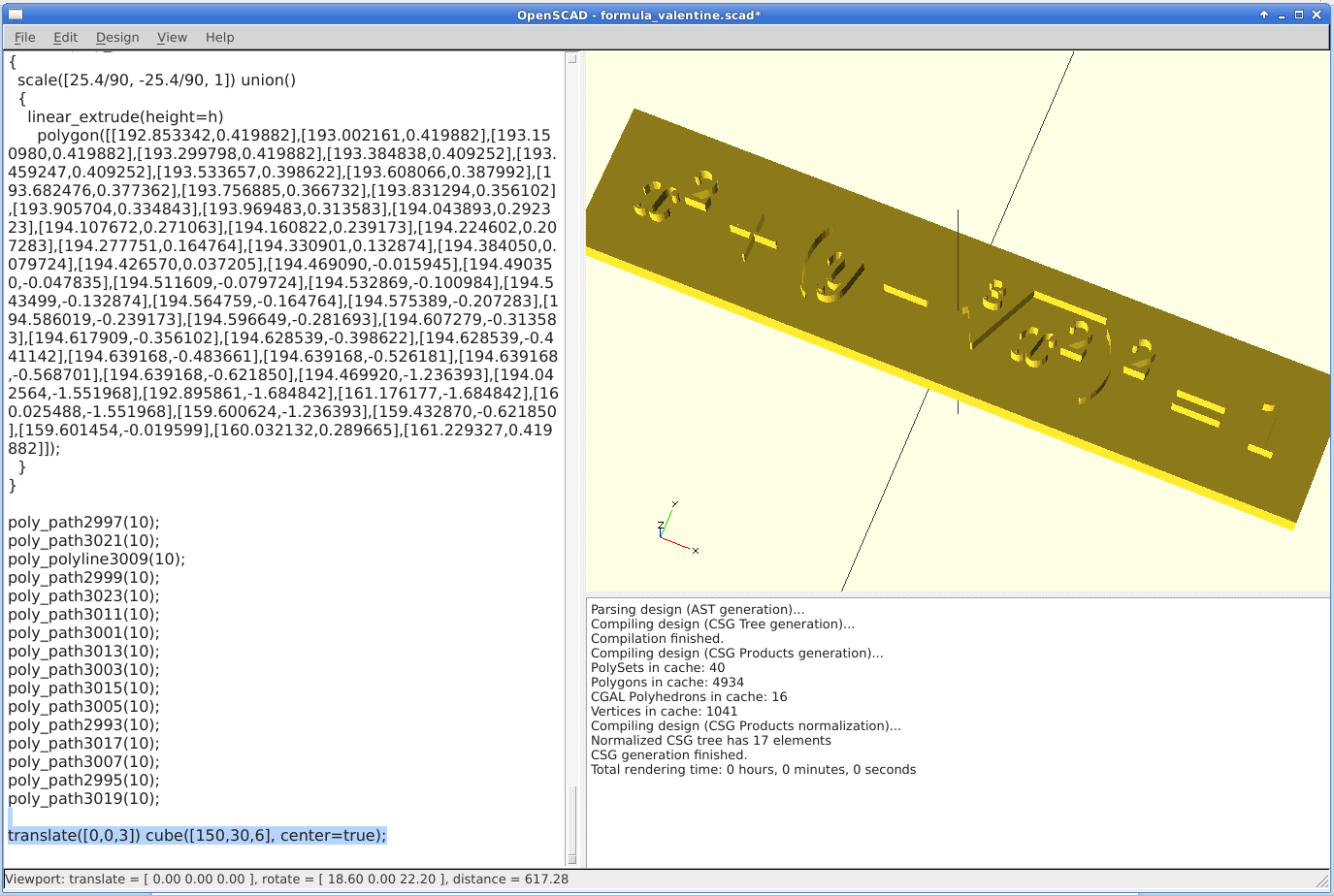 Math. Formula to 3D Printable Object : 10 Steps - Instructables